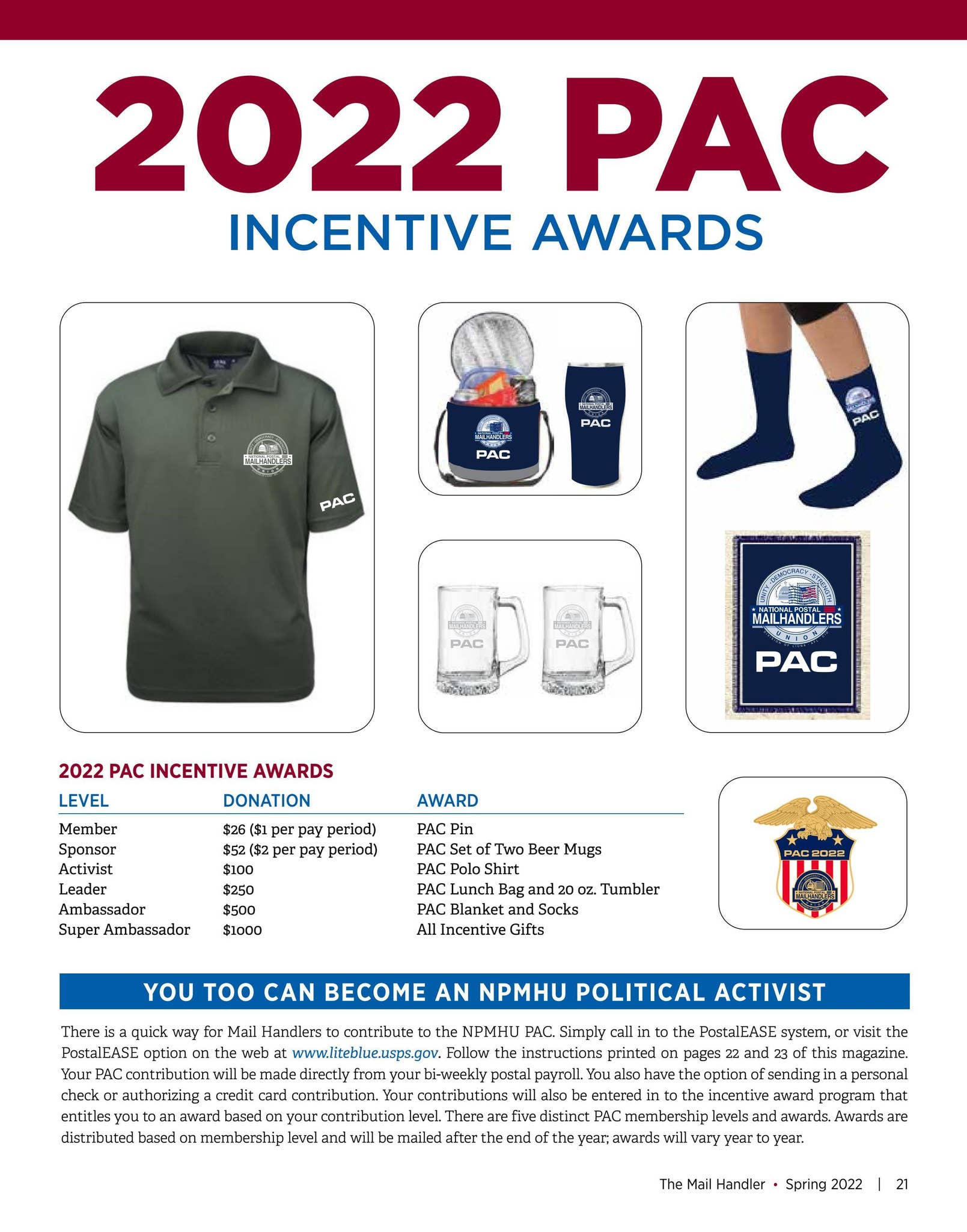 2022 SPRING by National Postal Mail Handlers Union - Issuu