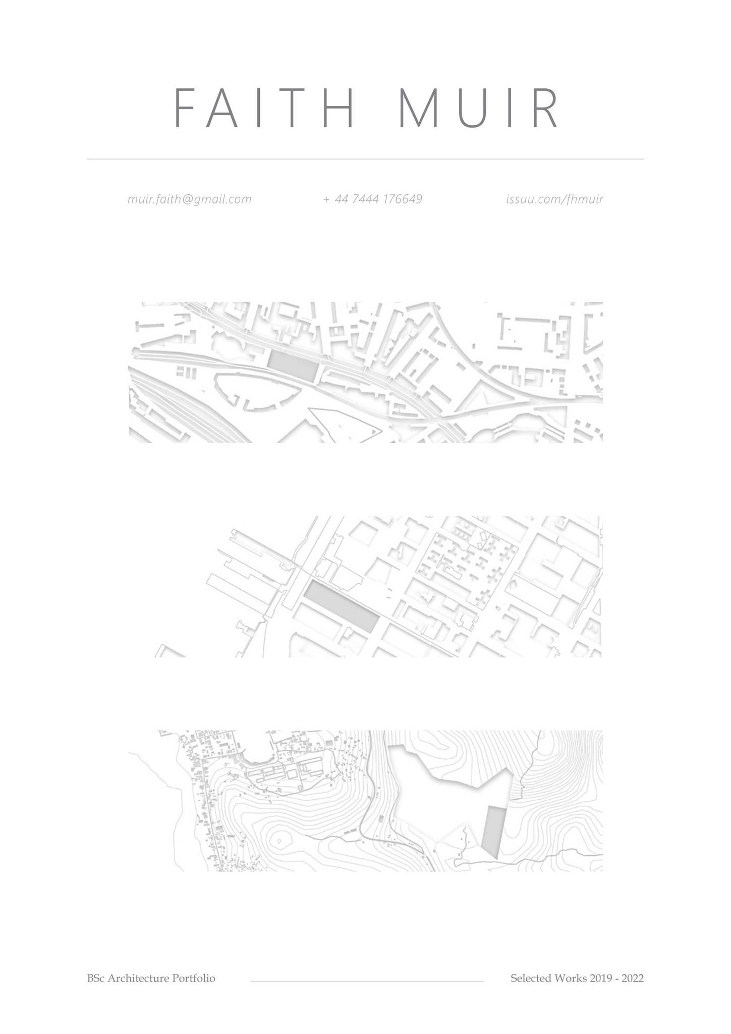 Portfolio 2021/22 by Faith Muir - Issuu