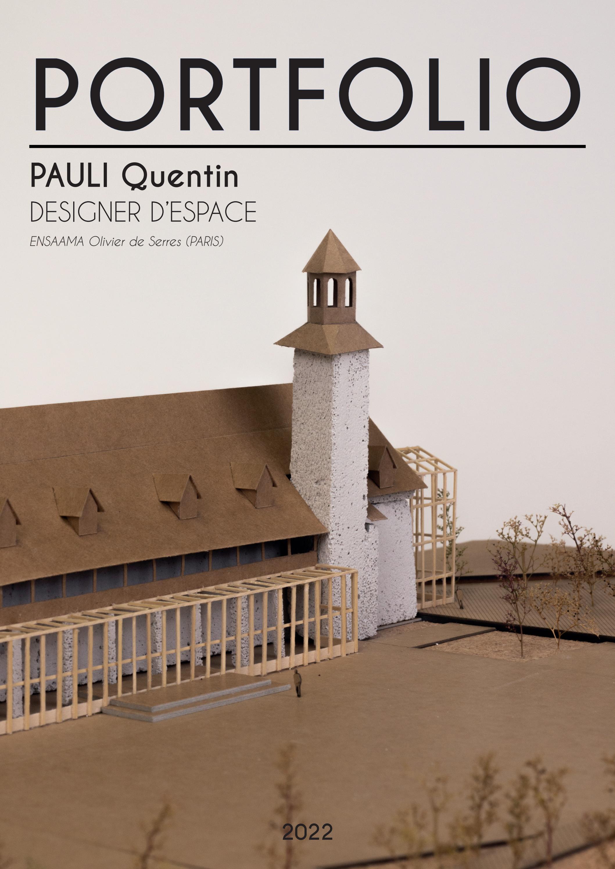 PORTFOLIO 2022 by quentinpauli - Issuu