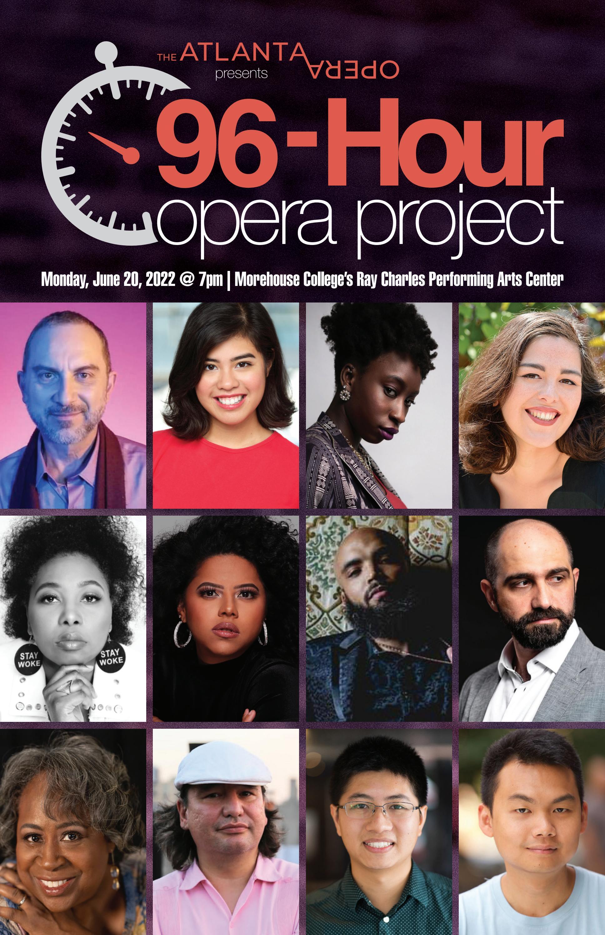 96-Hour Opera Project | presented by The Atlanta Opera by The Atlanta ...