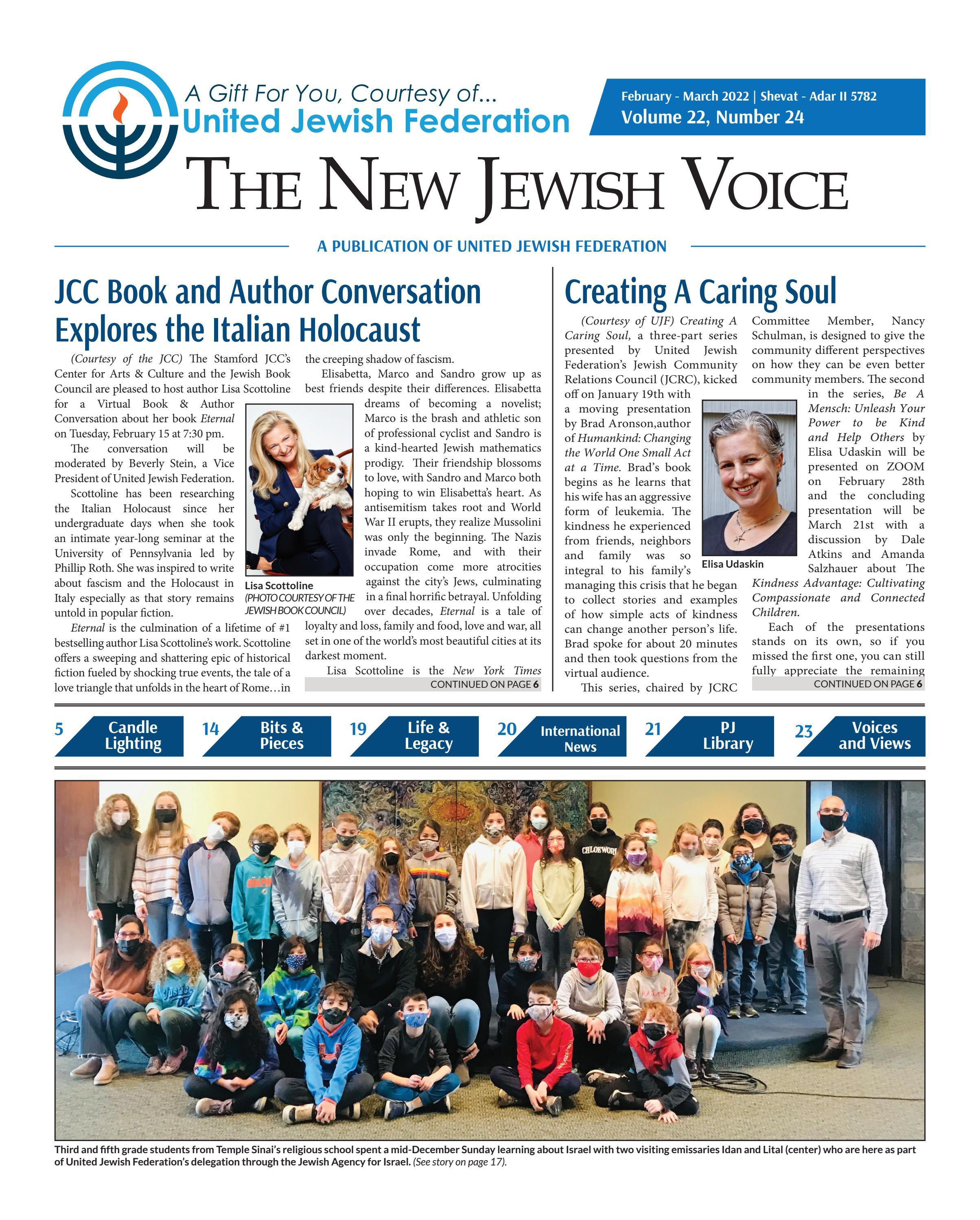 New Jewish Voice - February-March 2022 by Jewish Link Marketing ...