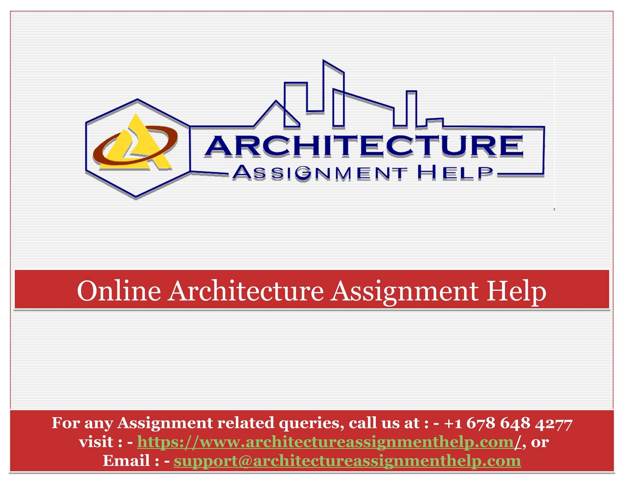 Online Architecture Assignment Help by Architecture Assignment Help - Issuu