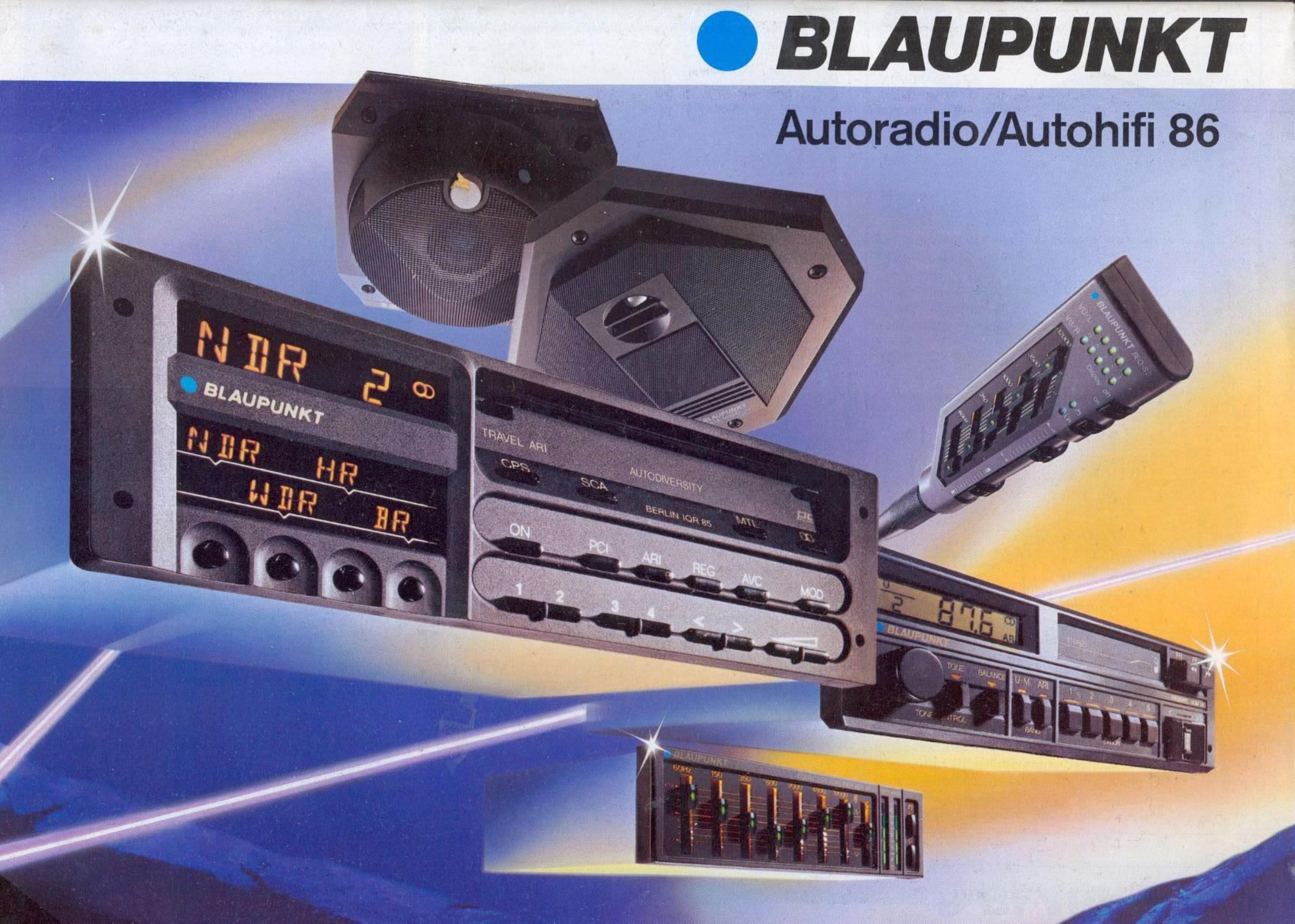 Blaupunkt 1986 Autoradio-Autohifi by Alex Chernyak - Issuu