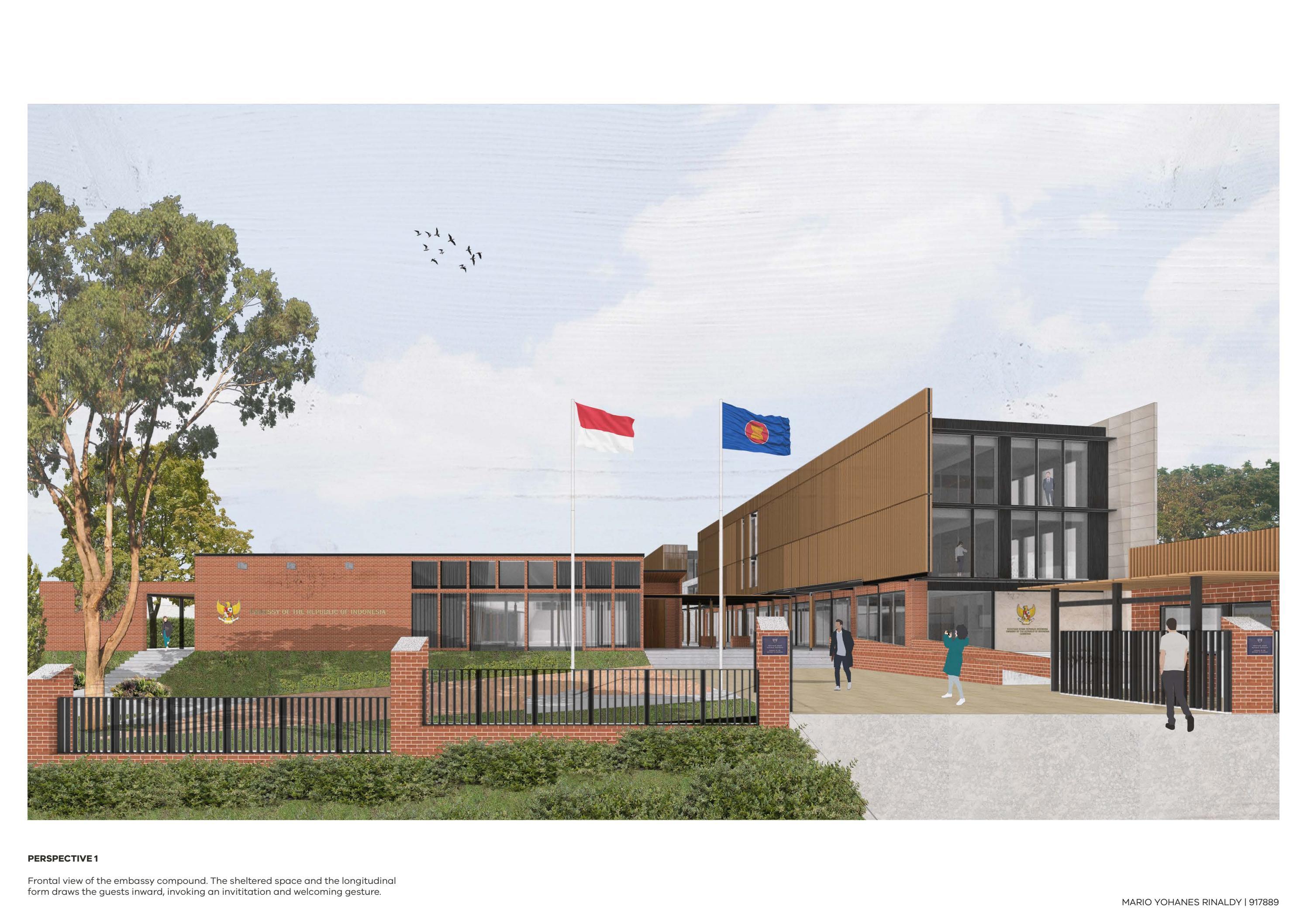 Design Thesis | On the People's Identity: The Indonesian Embassy in ...