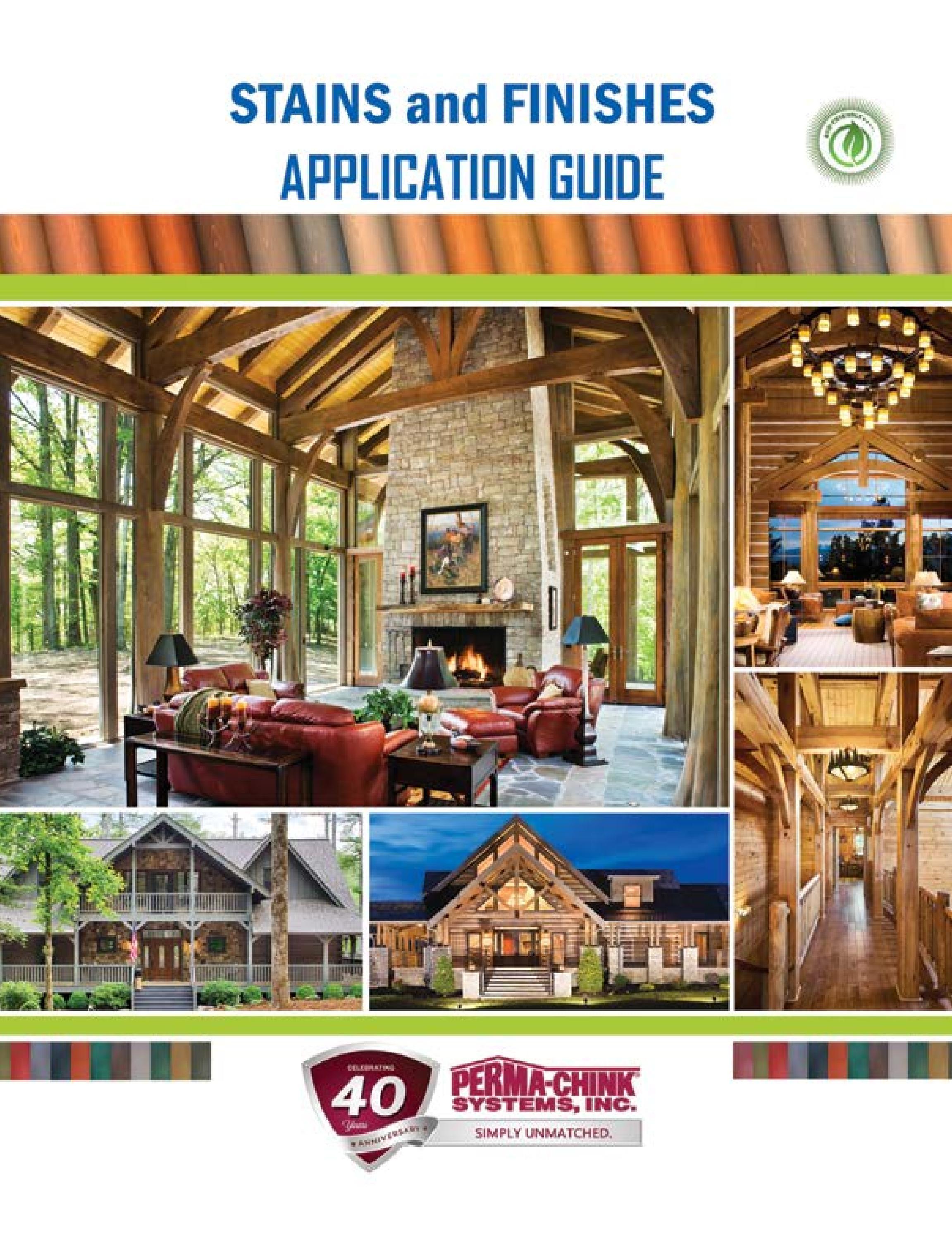 Perma-Chink Application Guide by Honest Abe Log Homes - Issuu