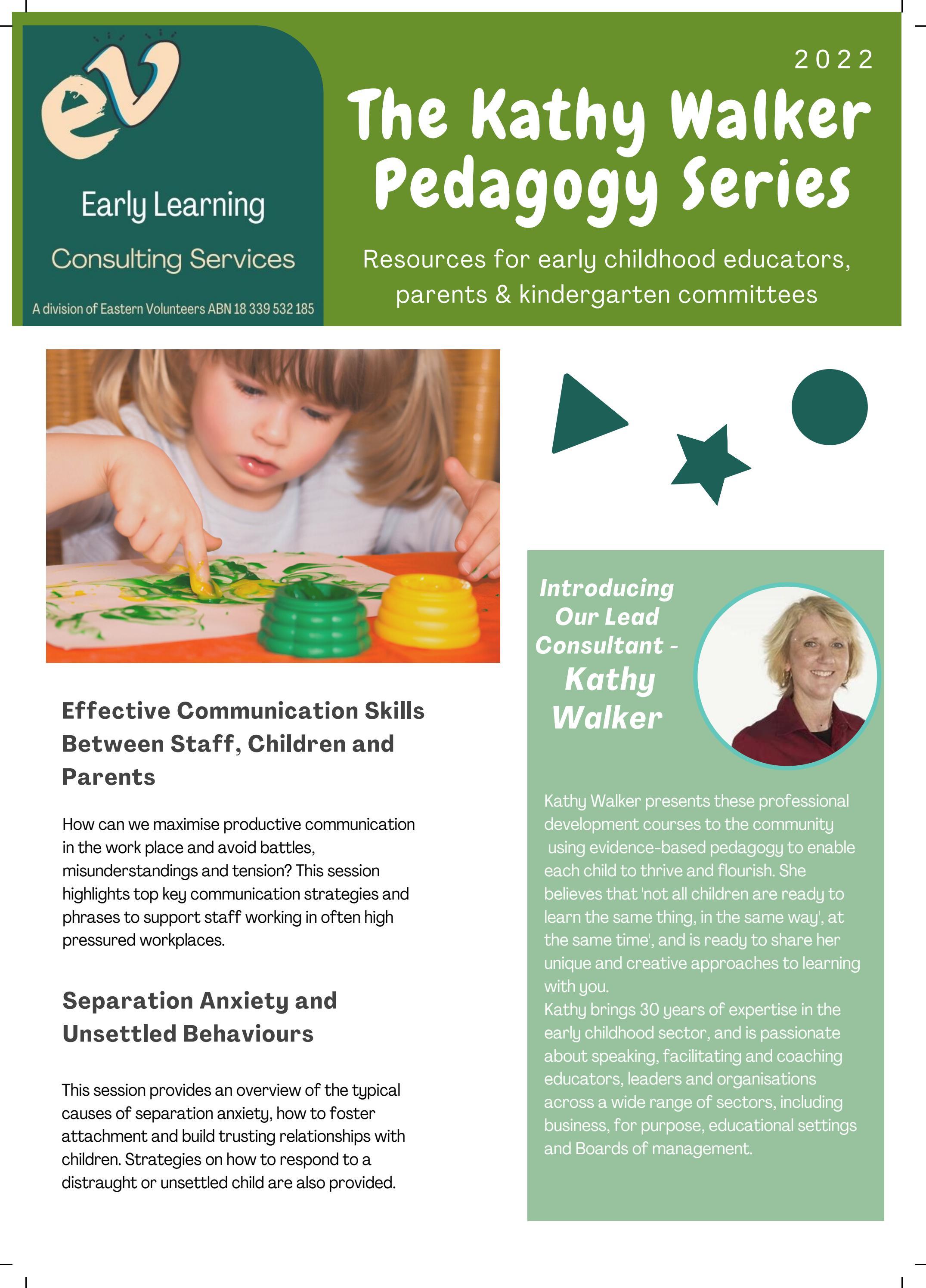 EV Kathy Walker Series-Early Learning by easternvolunteers - Issuu