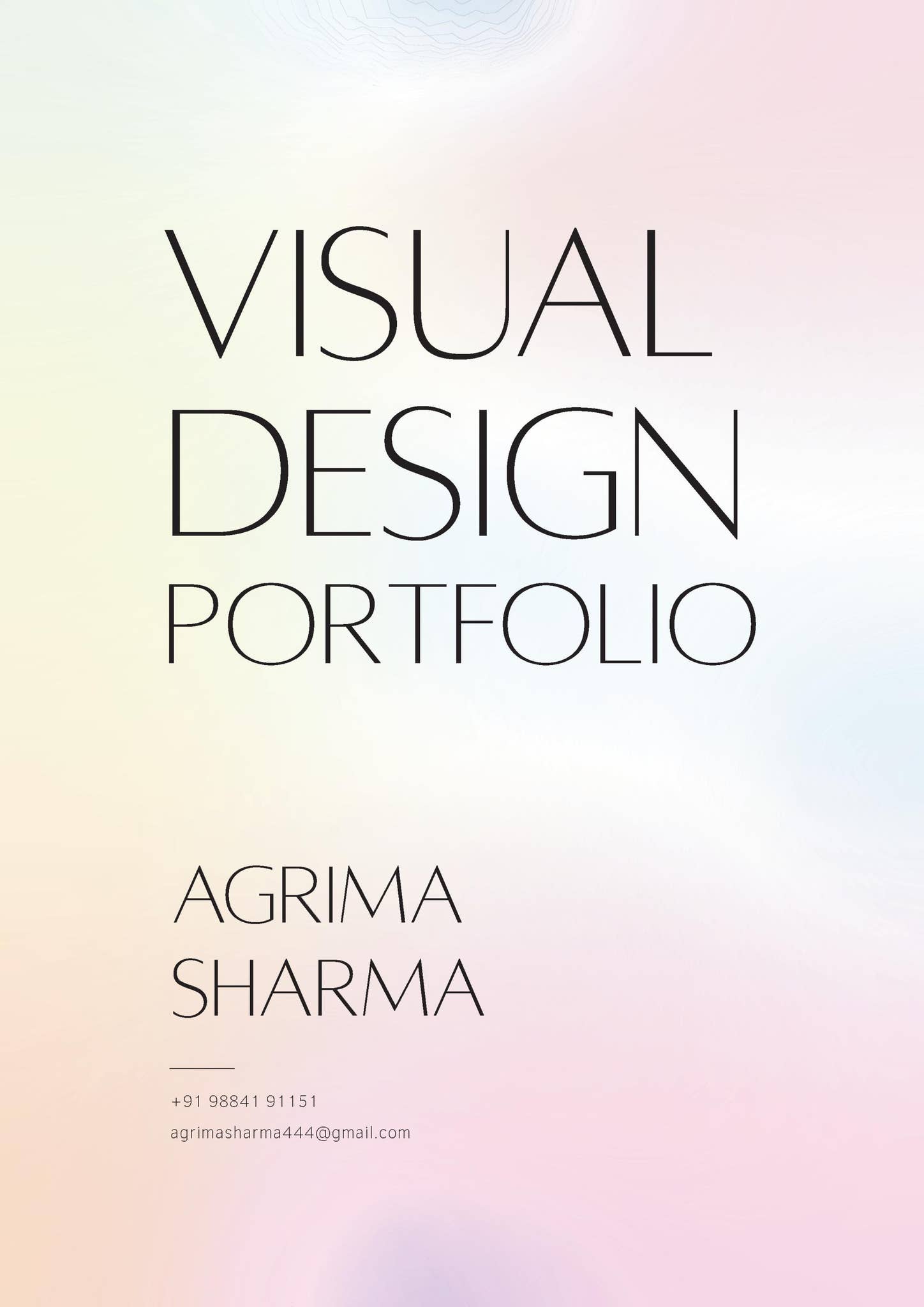 Agrima Sharma's Portfolio - 2022 by Agrima Sharma - Issuu