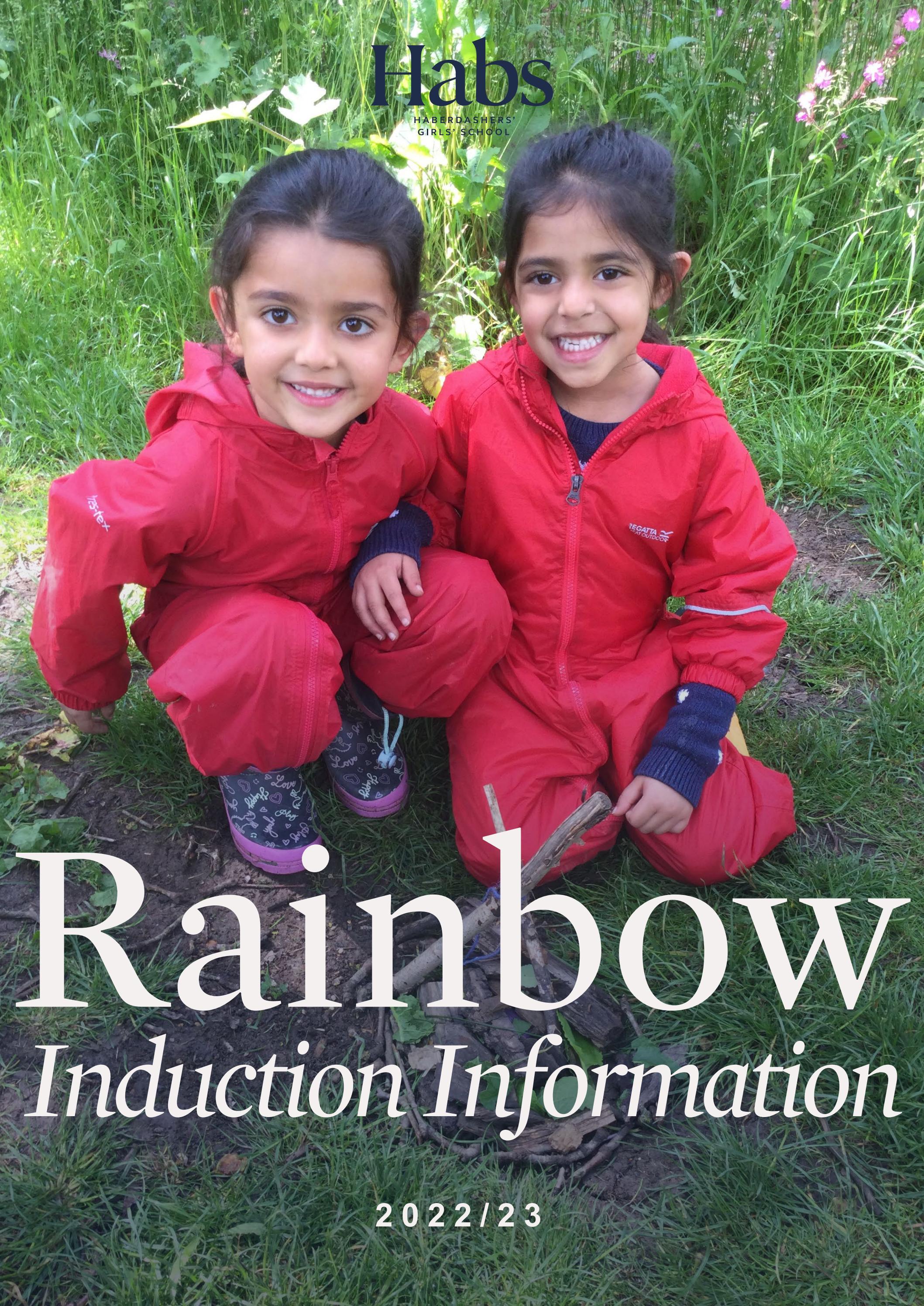 Rainbow Induction Booklet 2022 by Haberdashers' Girls' School - Issuu
