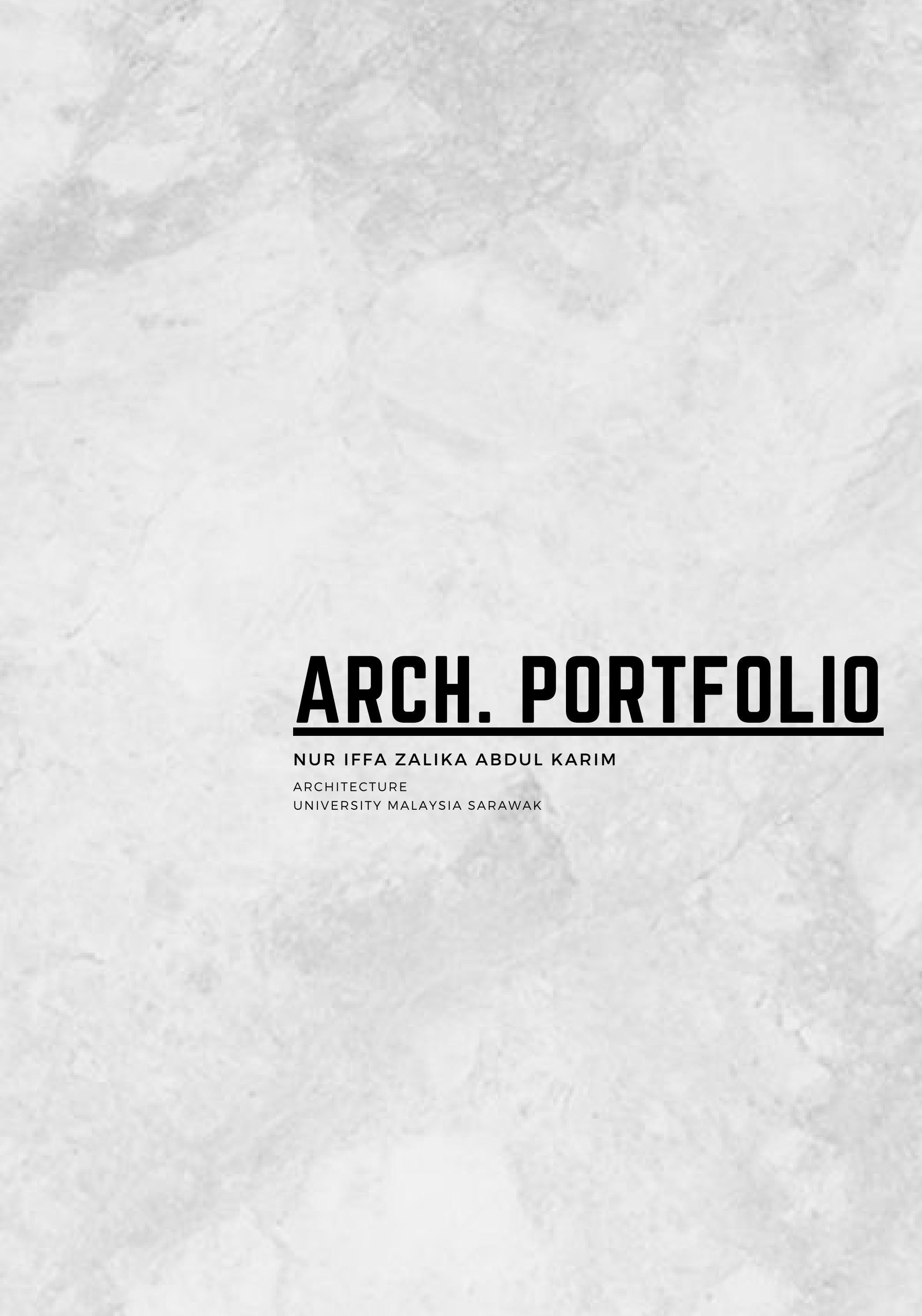 Portfolio: Nur Iffa Zalika Abd. Karim by Iffa Zalika - Issuu