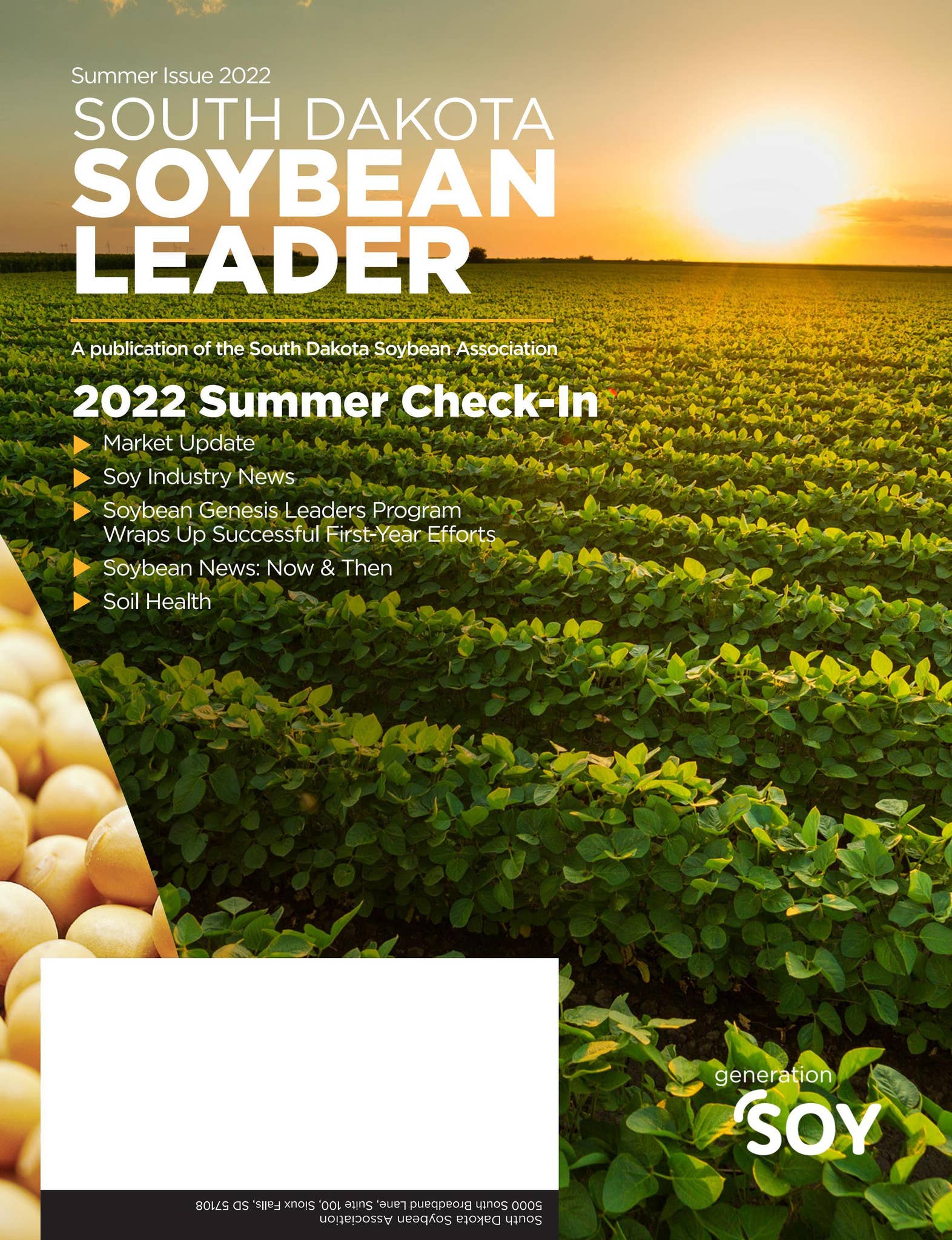South Dakota Soybean Leader—Summer 2022 by AGE Media and Promotion - Issuu