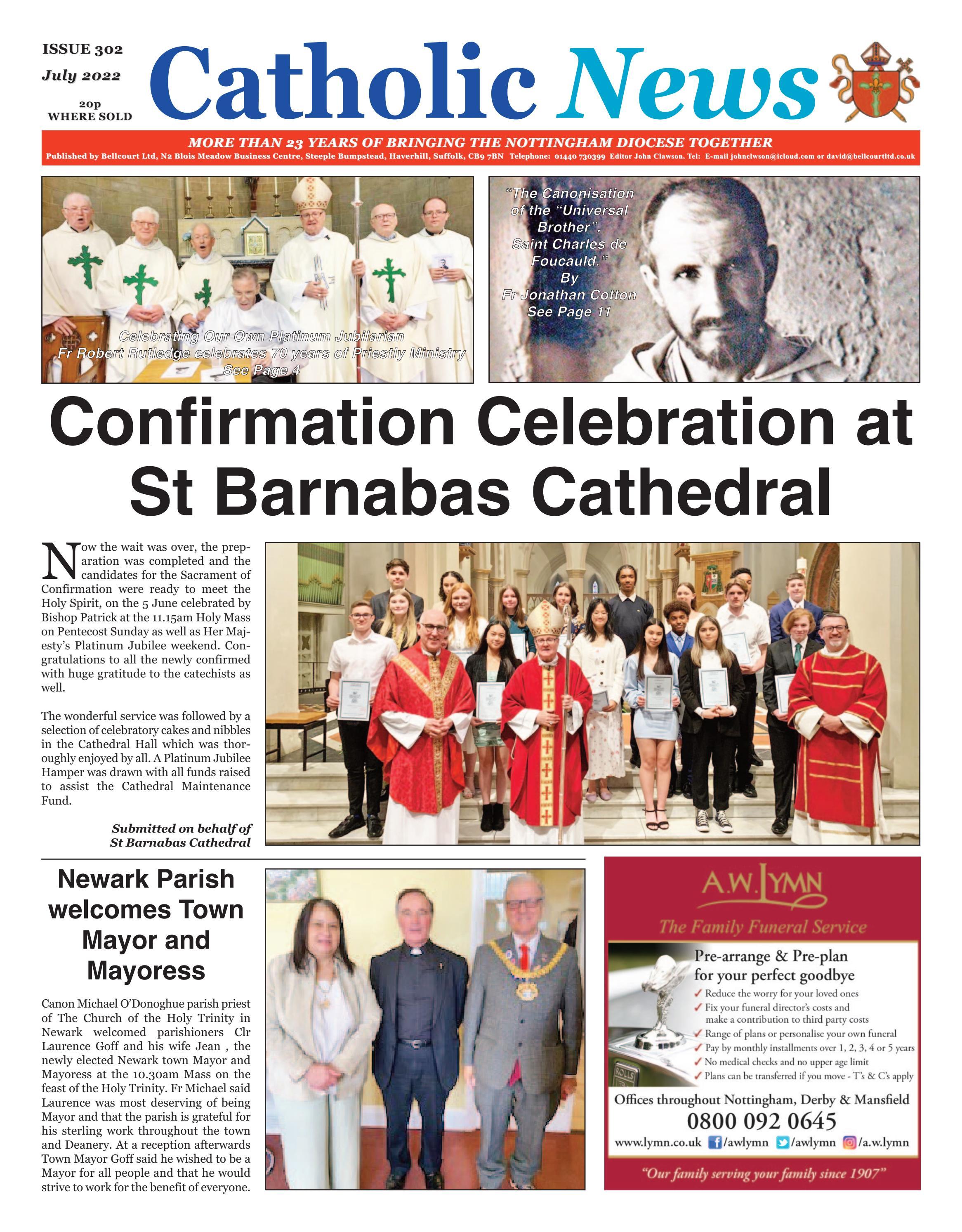 Catholic News Nottingham July 2022 by CathCom - Issuu