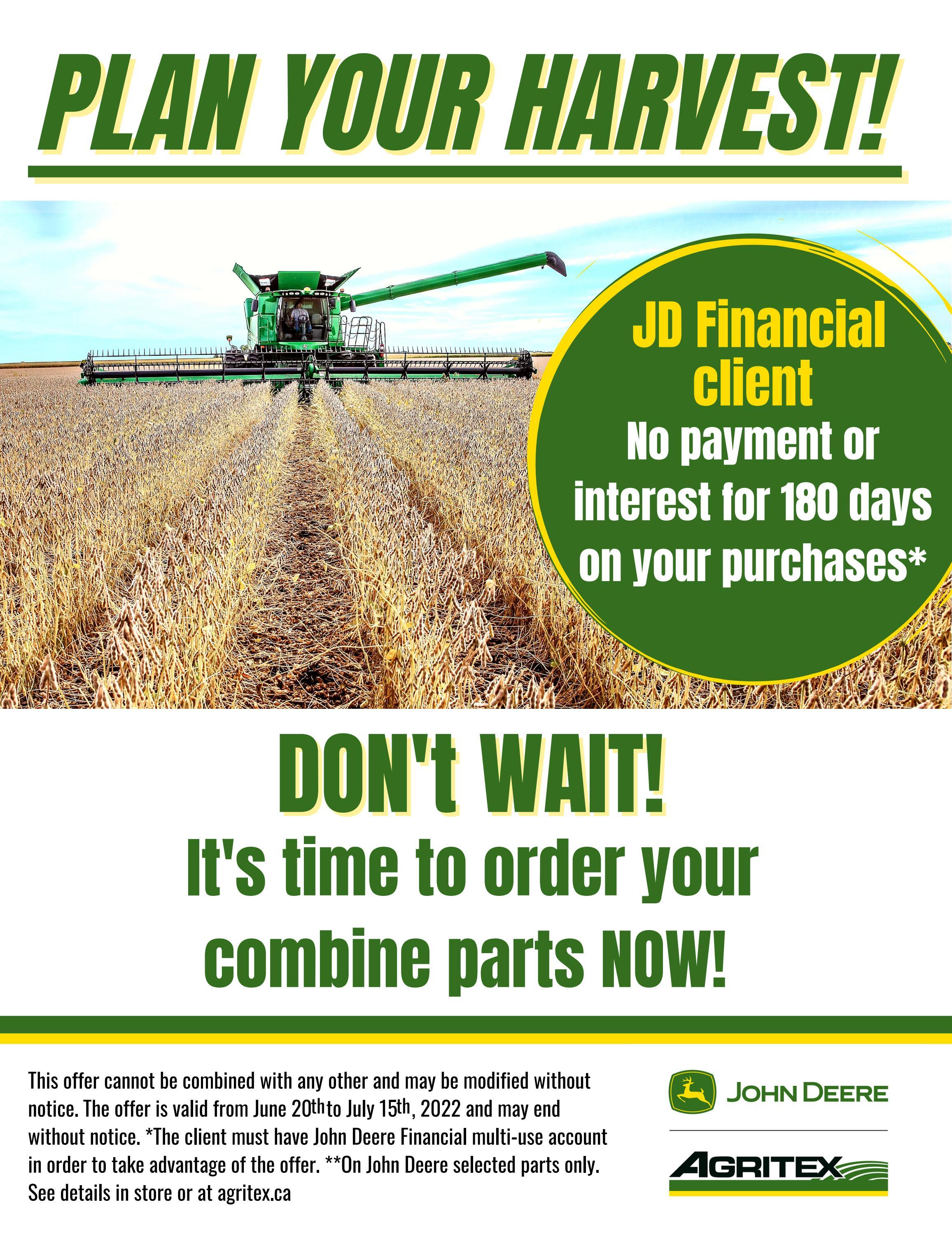 Plan your harvest now by groupeagritex - Issuu