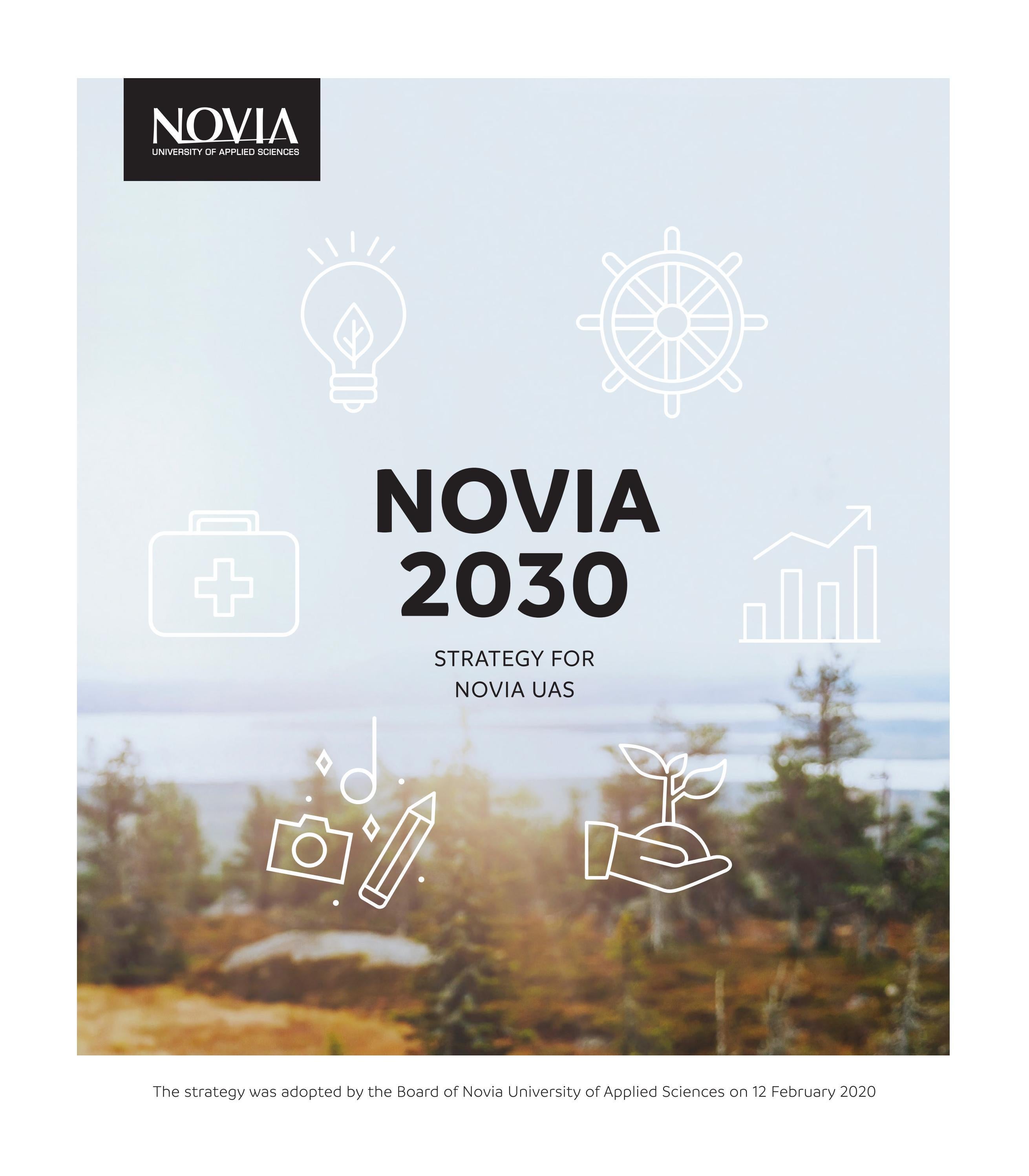 Novia University of Applied Sciences 2030 - Strategy for Novia UAS by ...