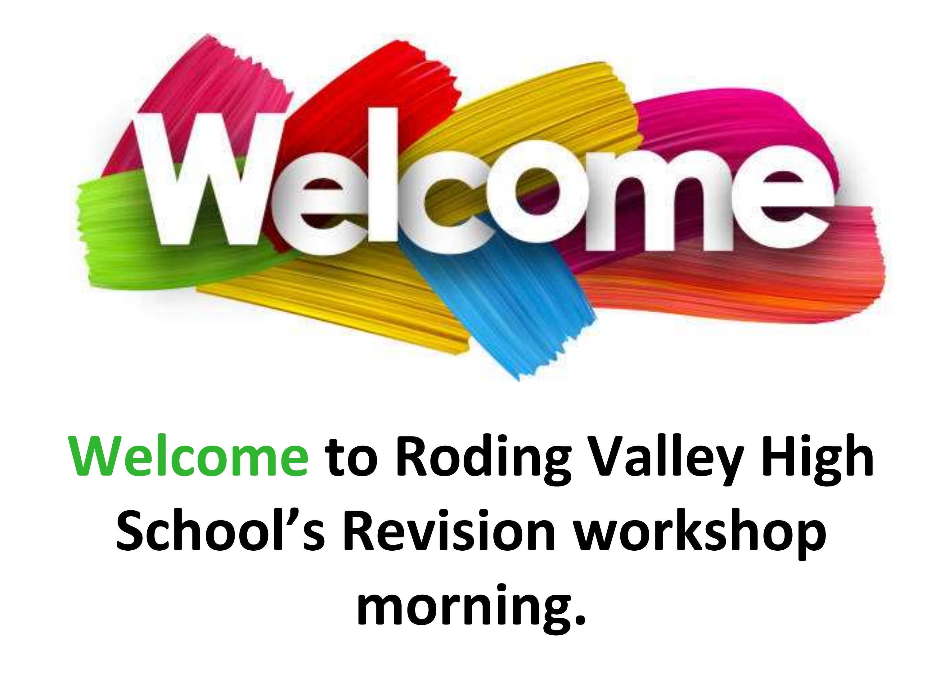 Revision Workshop by Roding Valley High School - Issuu