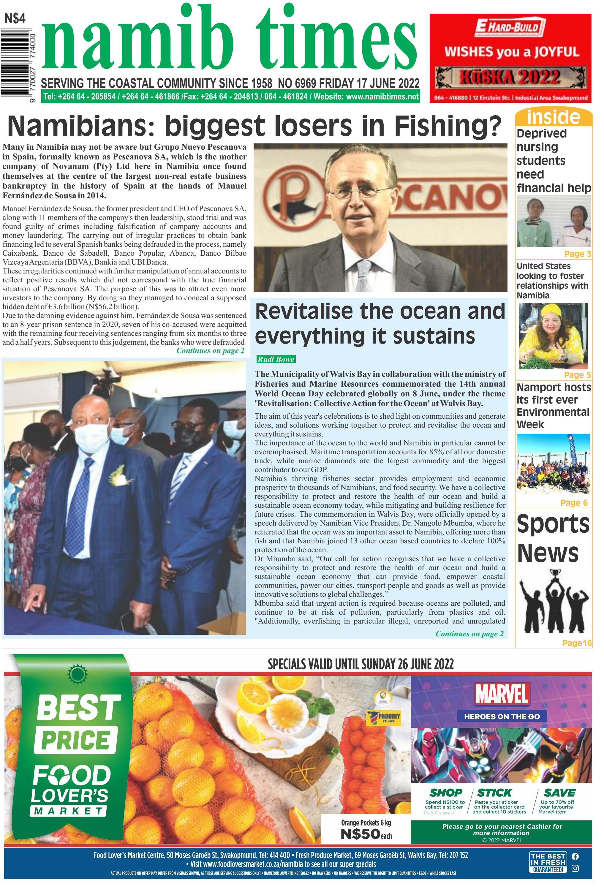 17 jun namib times e-edition by Namib Times Virtual - Issuu