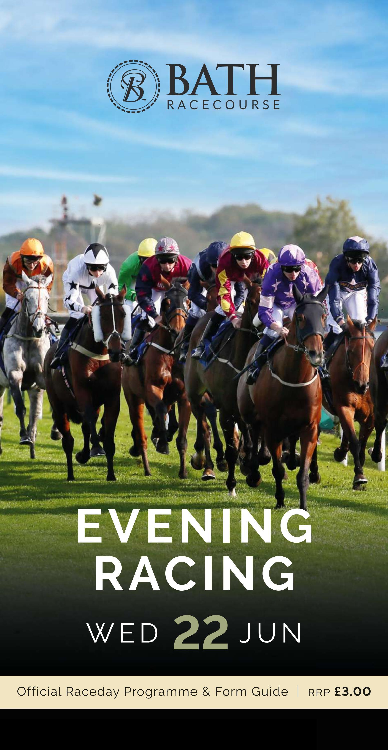 Bath Racecard - Wednesday 22nd June by Arena Racing Company - Issuu