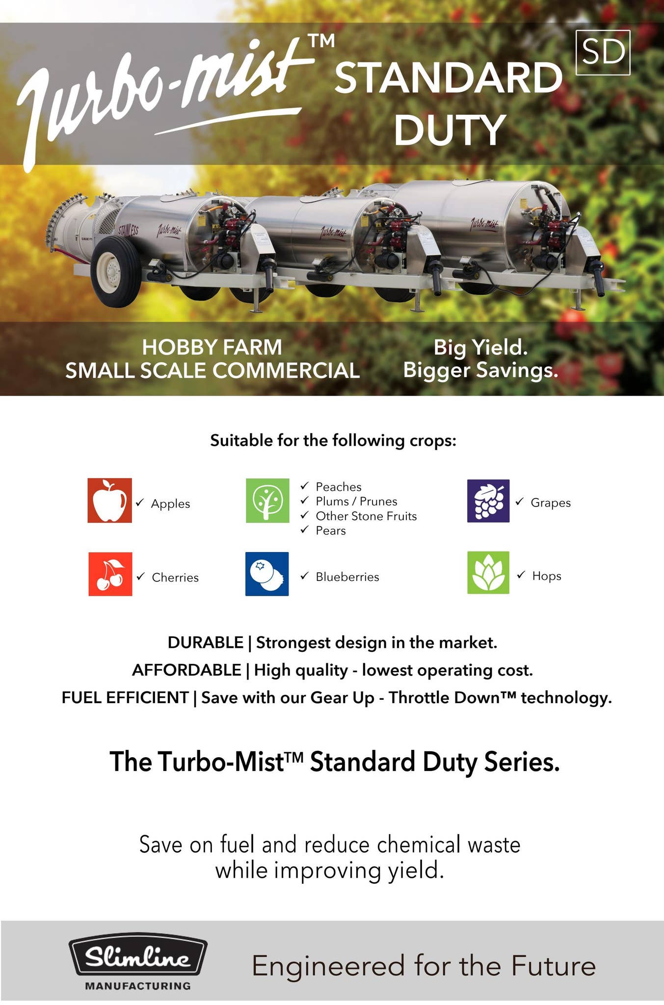 Turbo-Mist Standard Duty Series by Slimline Manufacturing - Issuu