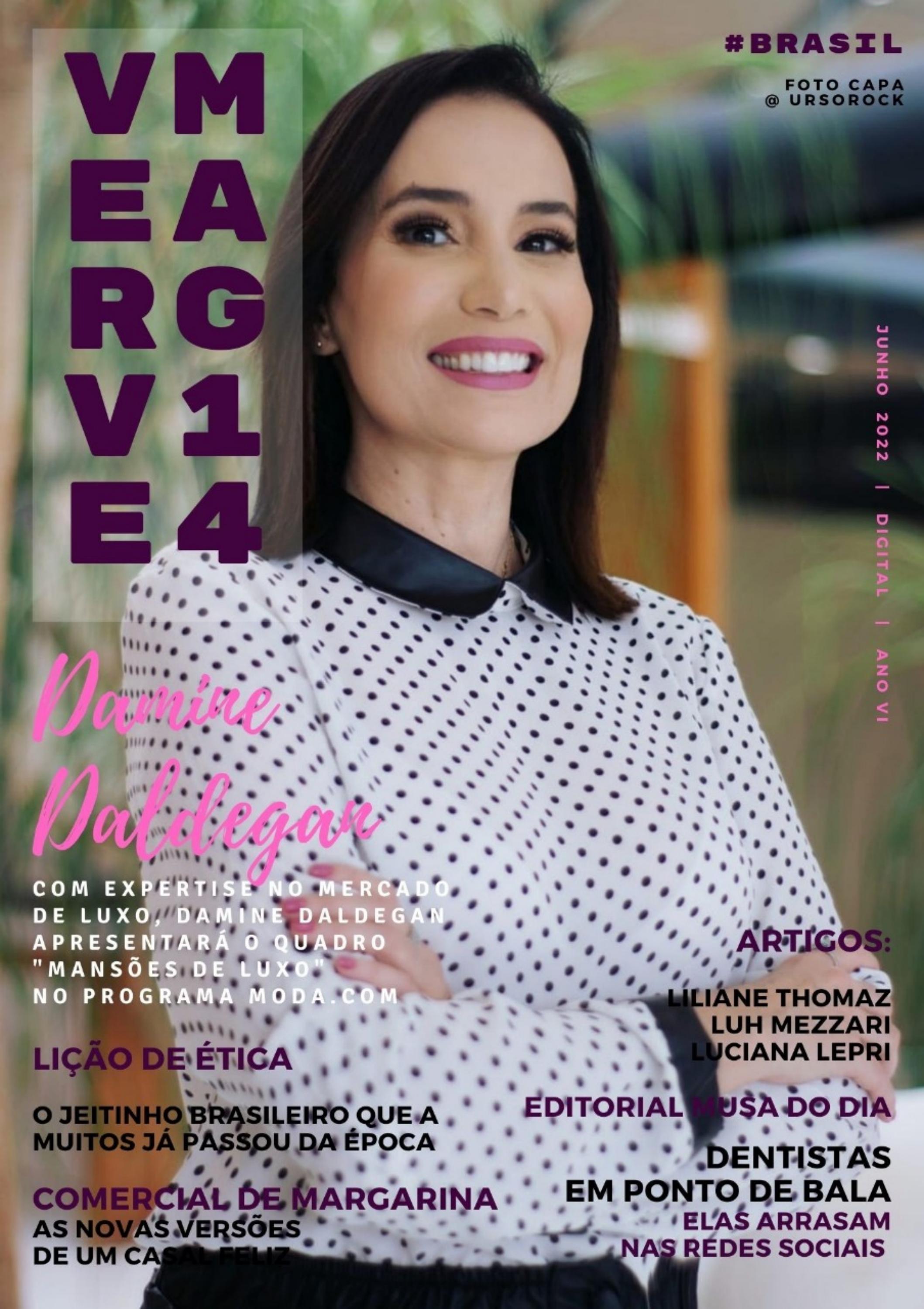 VERVE MAG INTERNACIONAL Vol.14 Capa: Damine Daldegan by VERVE EDITORA ...