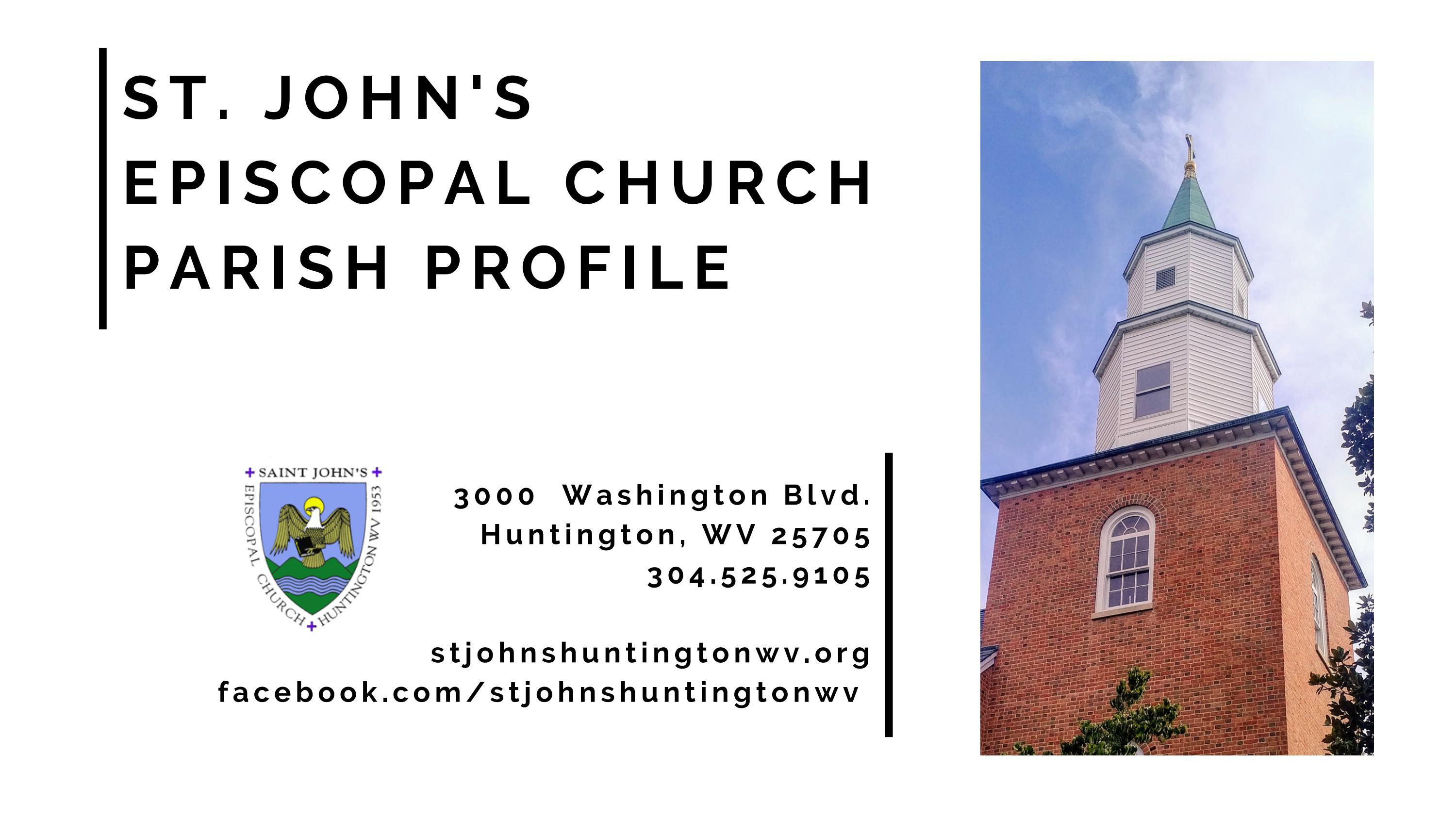 Mock up of Parish Profile - For Website by St. John's Episcopal Church ...
