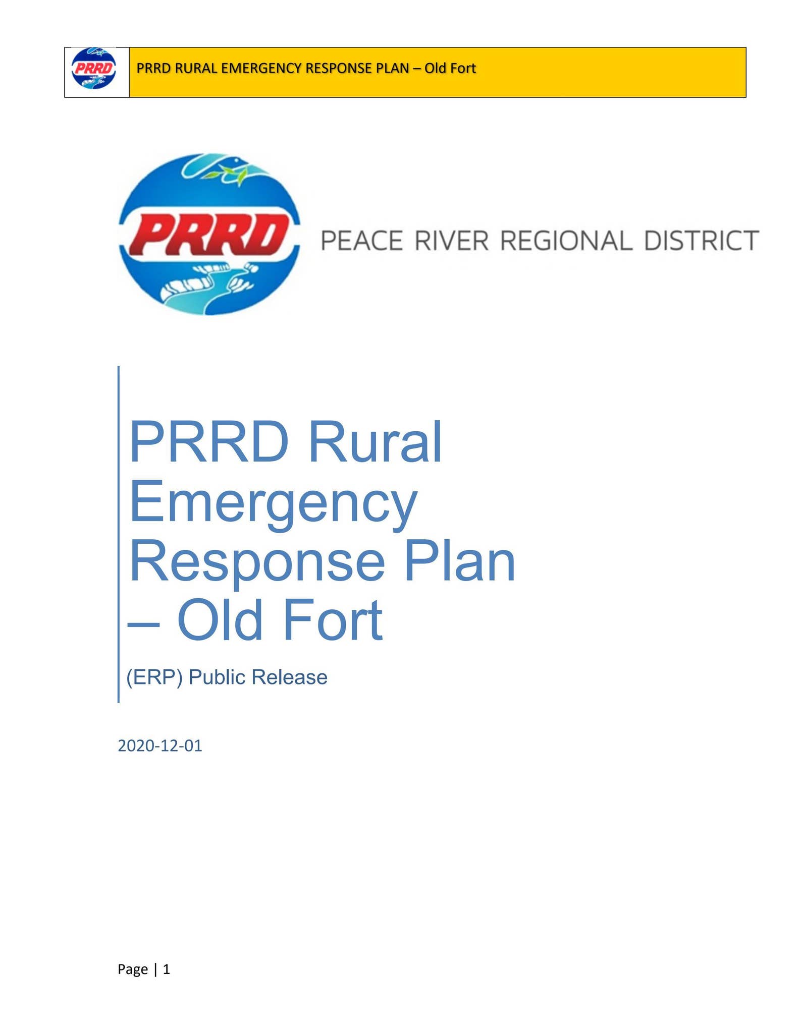 Rural Emergency Response Plan, Old Fort by PRRDOfficial - Issuu
