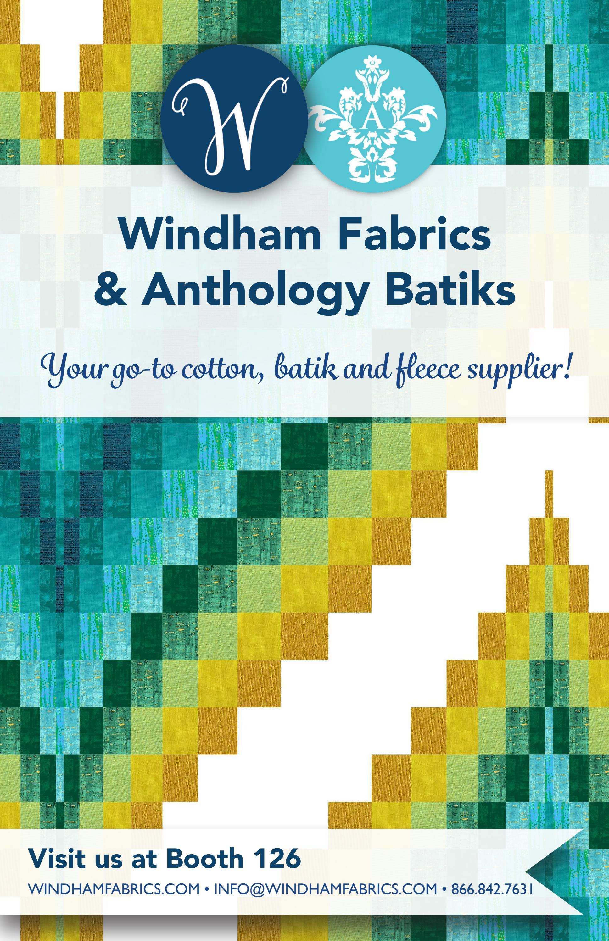 Windham & Anthology - H+H Americas - About Us! by Windham Fabrics - Issuu