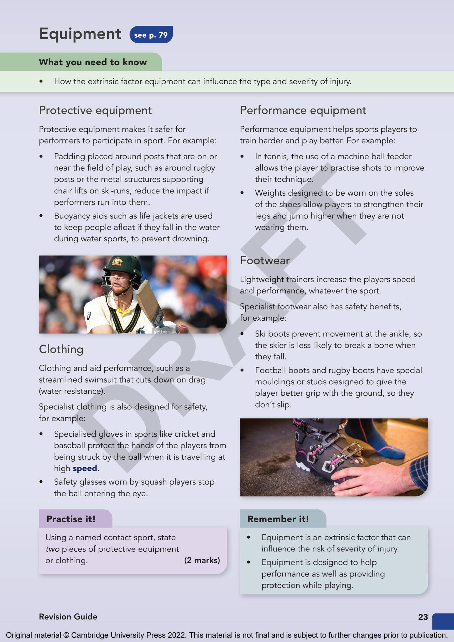 Cambridge Nationals Sport Science Revision Guide Sample by Cambridge ...