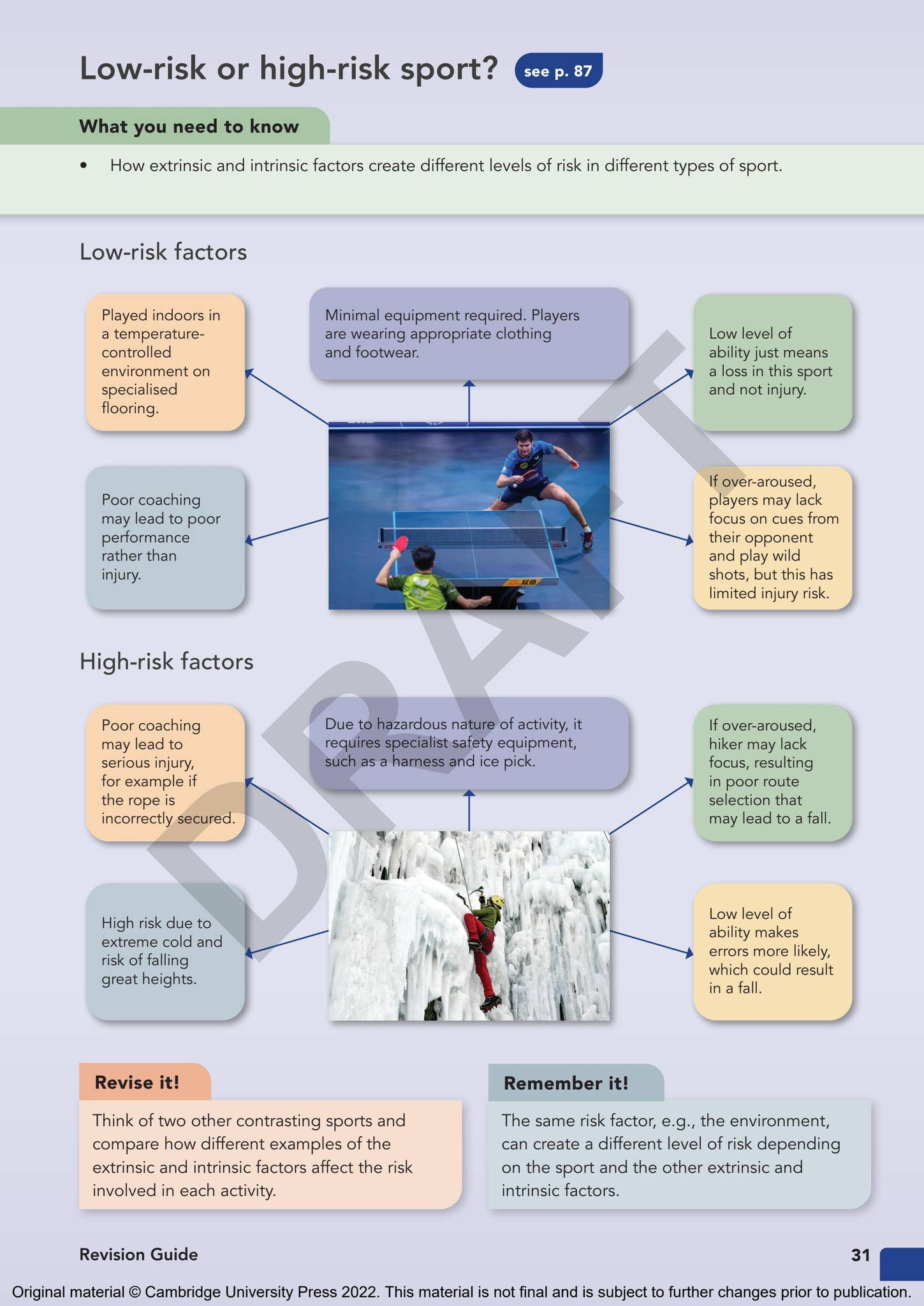 Cambridge Nationals Sport Science Revision Guide Sample by Cambridge ...