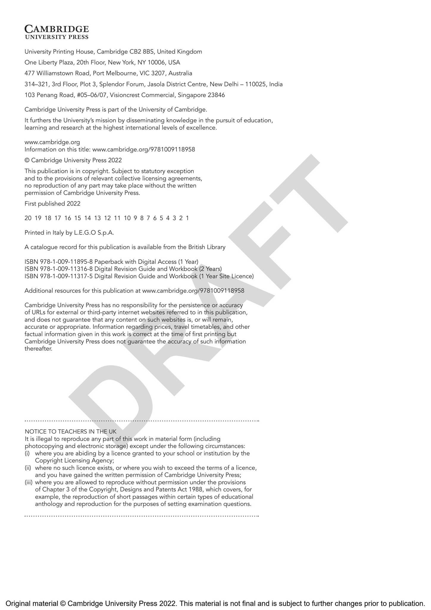 Cambridge Nationals Sport Science Revision Guide Sample by Cambridge ...