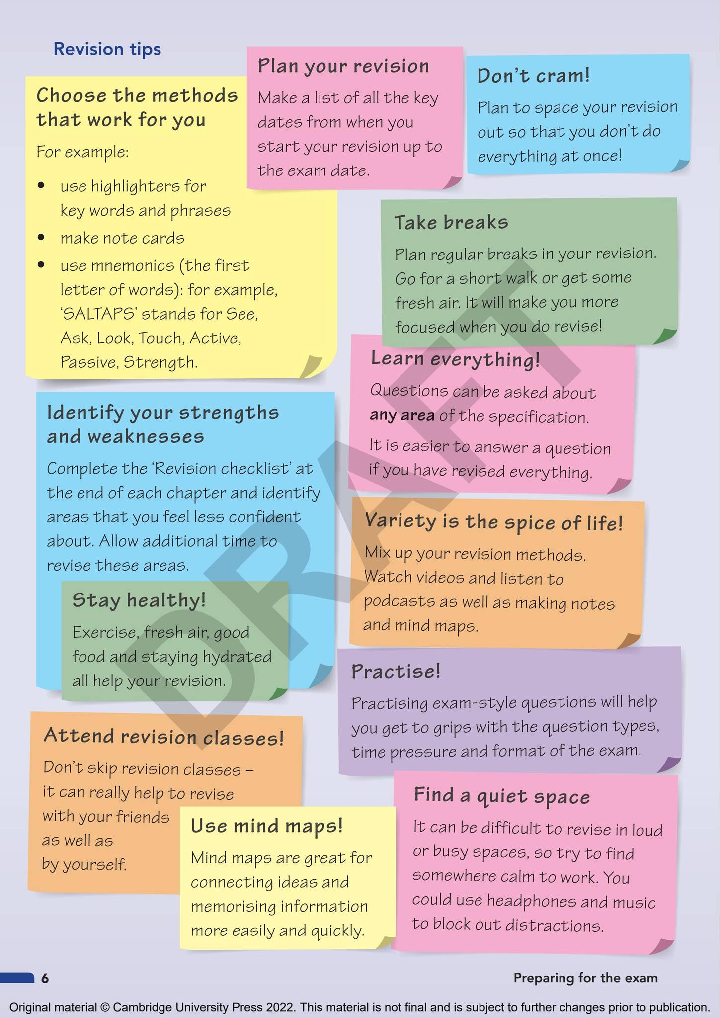 Cambridge Nationals Sport Science Revision Guide Sample by Cambridge ...