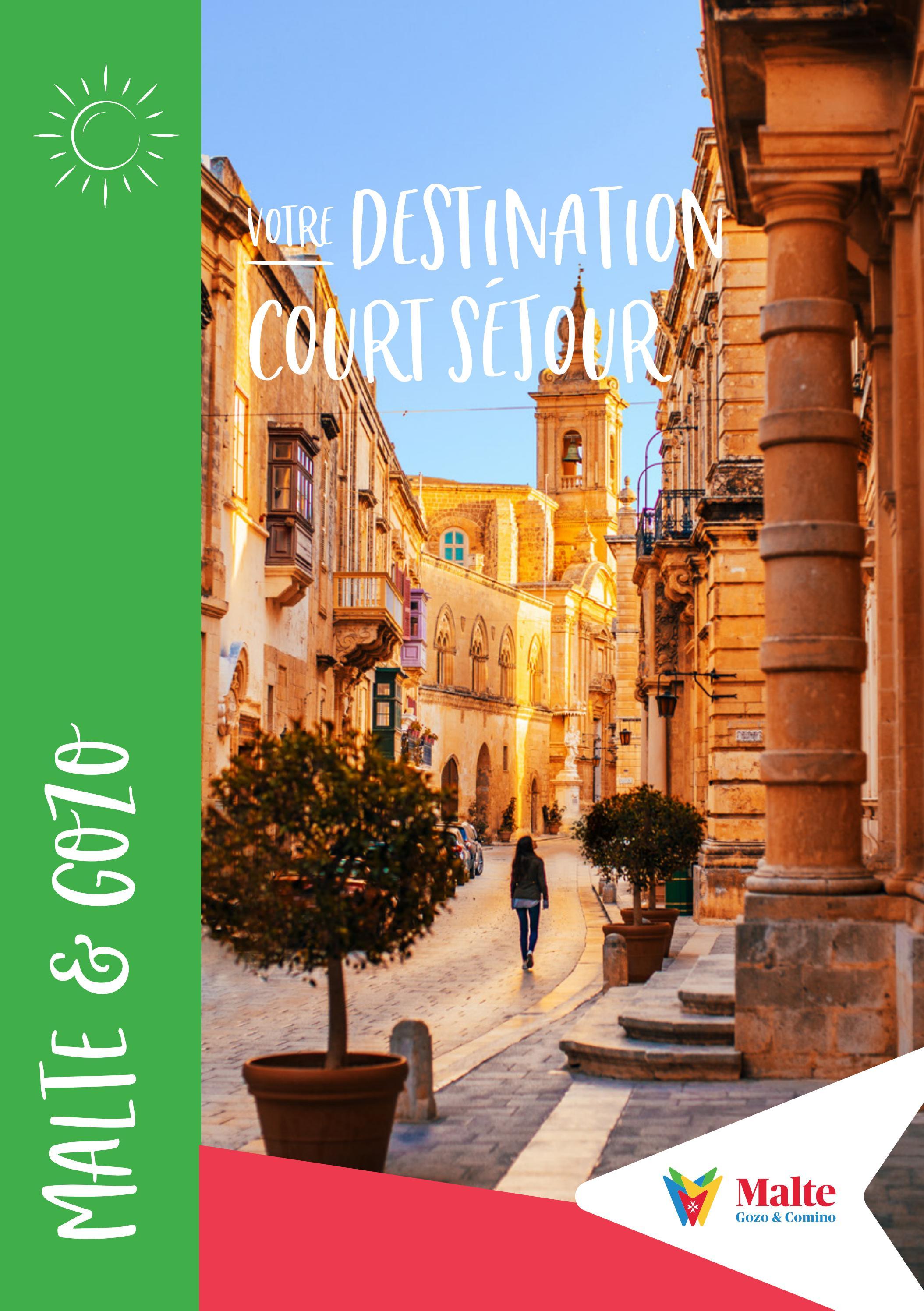 Short Breaks Brochure | Online Version Only (French) by Malta Tourism ...