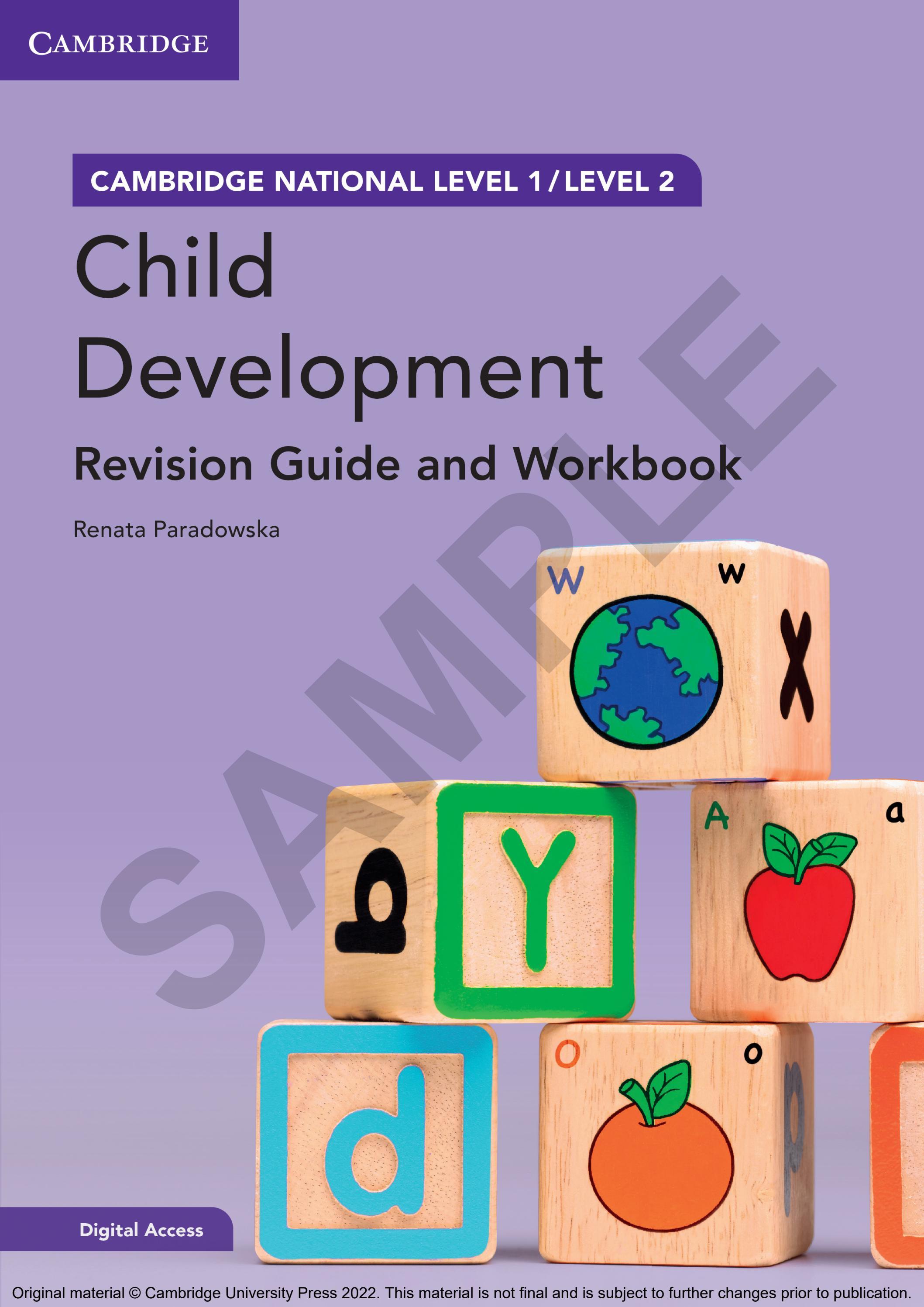 Cambridge Nationals Child Development Revision Guide by Cambridge ...