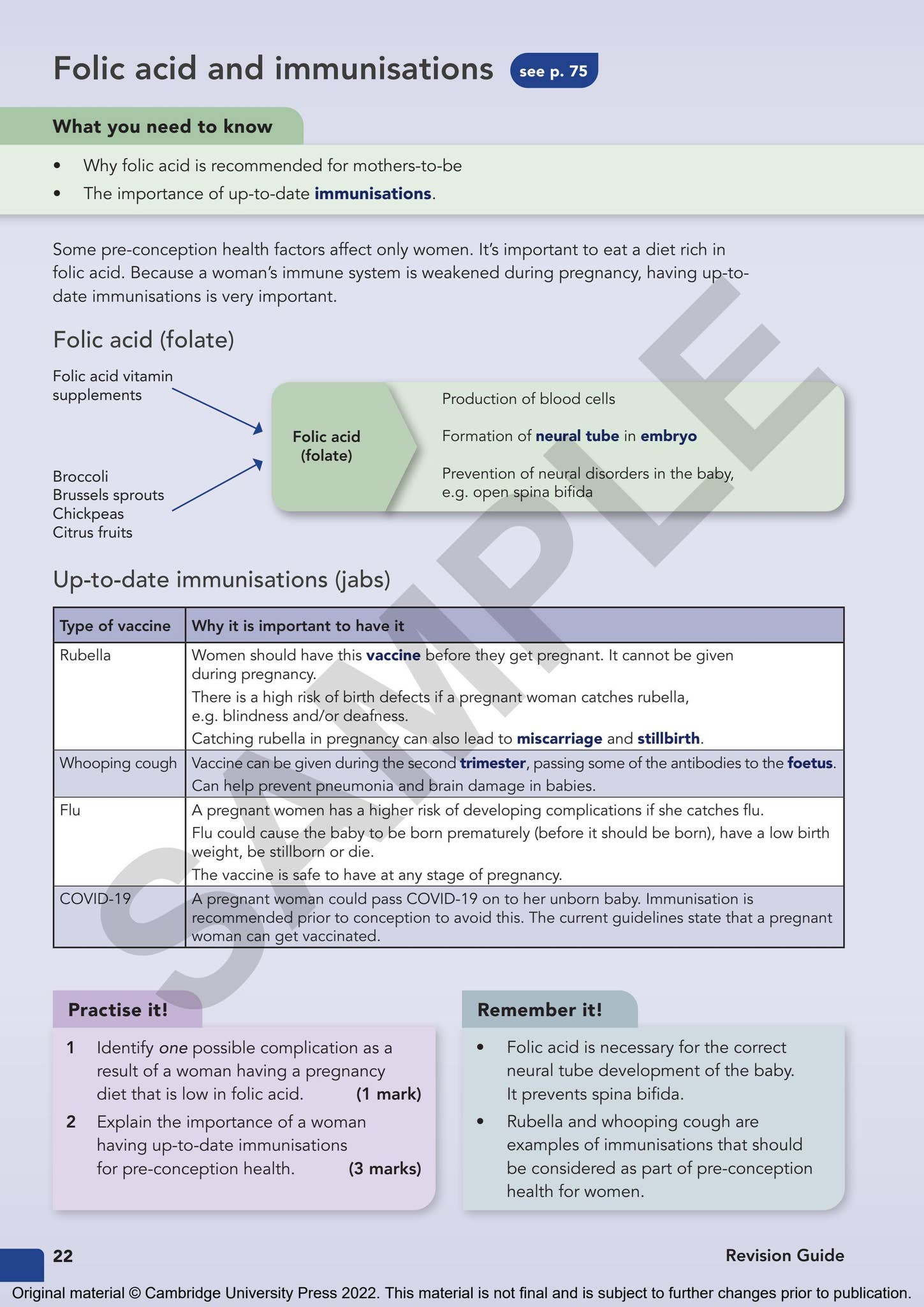 Cambridge Nationals Child Development Revision Guide by Cambridge ...