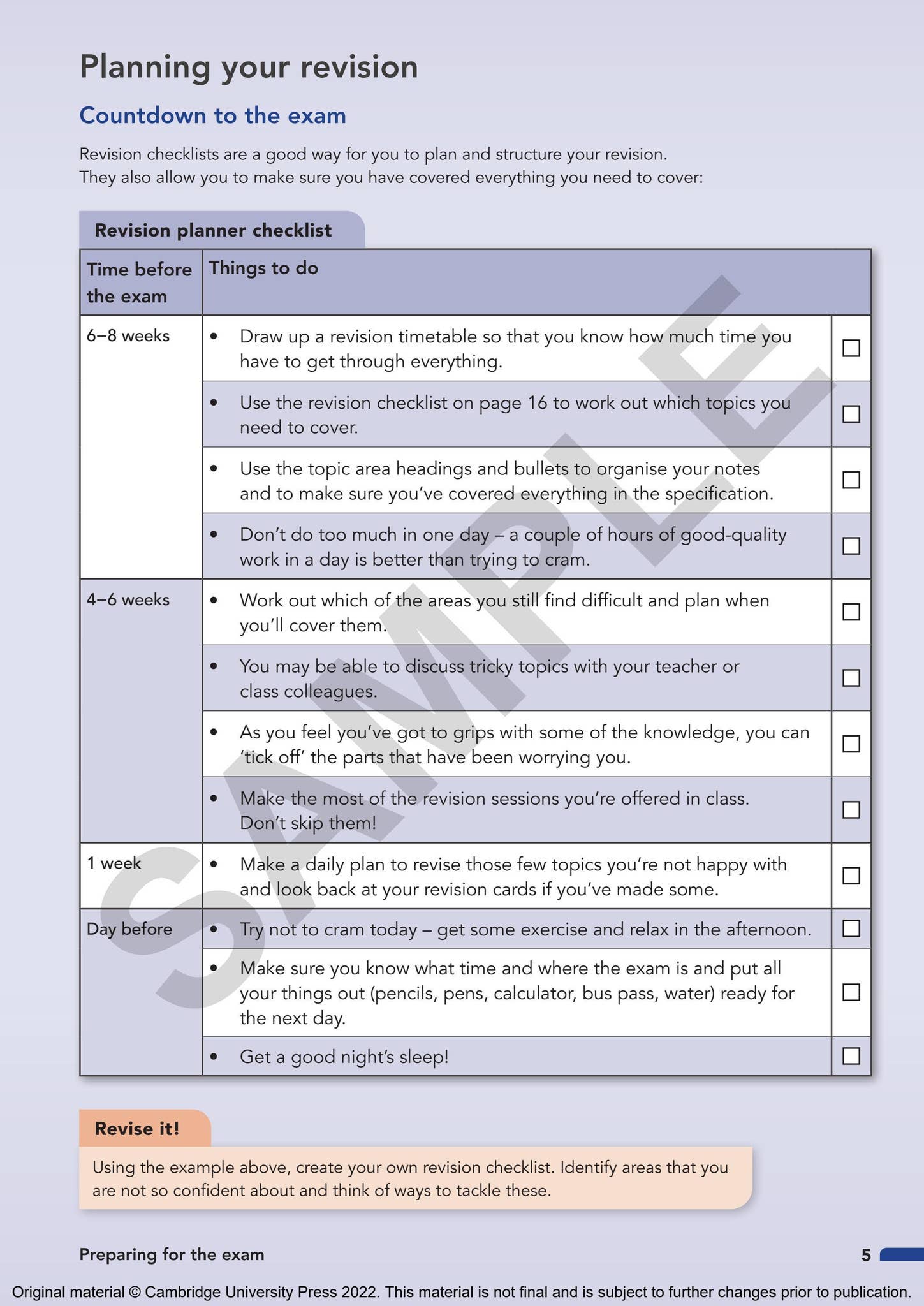 Cambridge Nationals Child Development Revision Guide by Cambridge ...