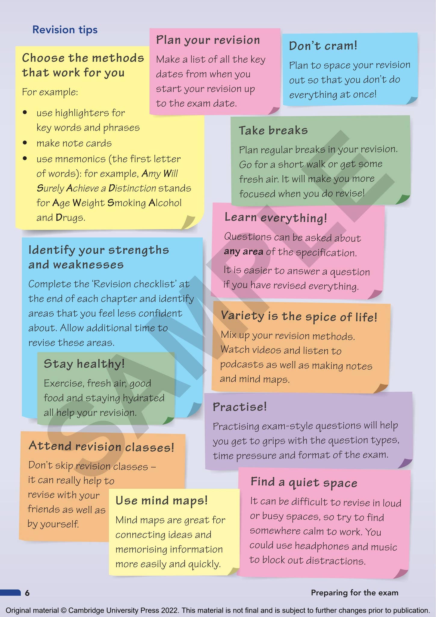 Cambridge Nationals Child Development Revision Guide by Cambridge ...