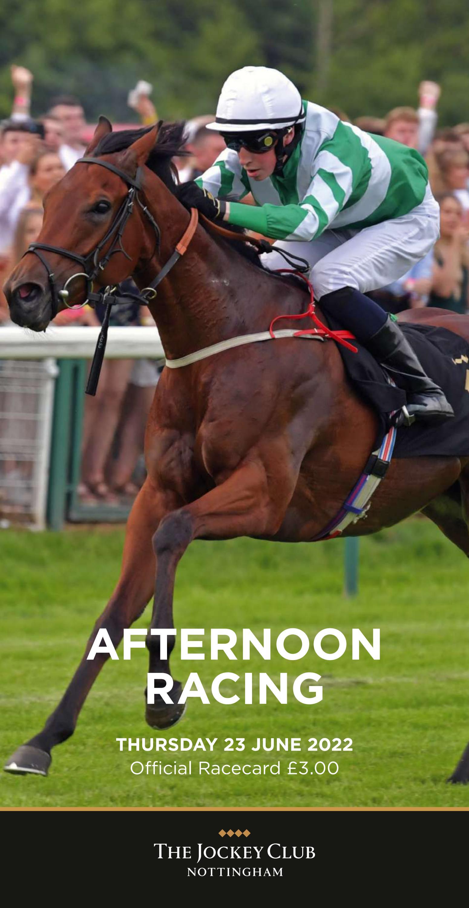 Nottingham Racecard - Thursday 23rd June by Weatherbys - Issuu