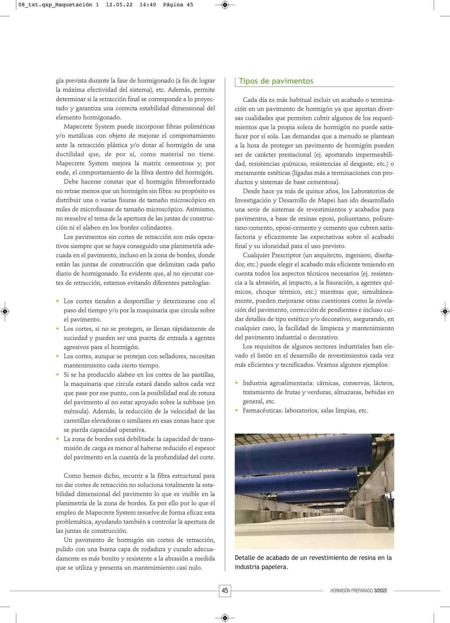 HORMIGÓN PREPARADO Nº3 ANEFHOP 2022 by EDITORIAL PRENSA TECNICA by ...