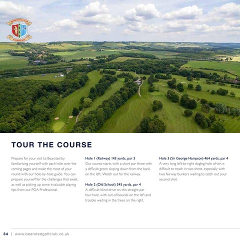 Bearsted Golf Club Official Brochure 2022 - 2023 by Ludis - Issuu