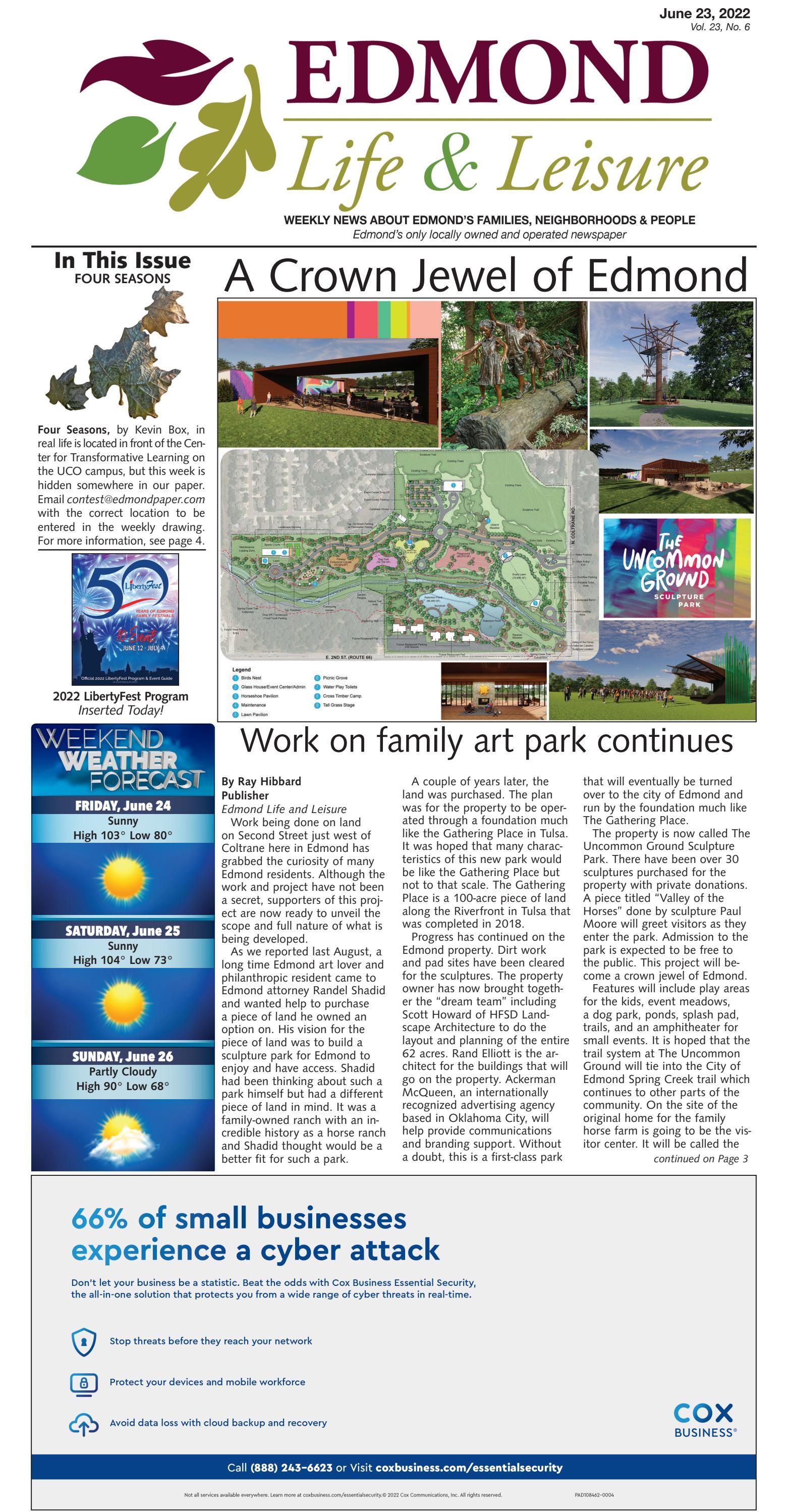 Edmond Life and Leisure - June 23, 2022 by Edmond Life and Leisure - Issuu