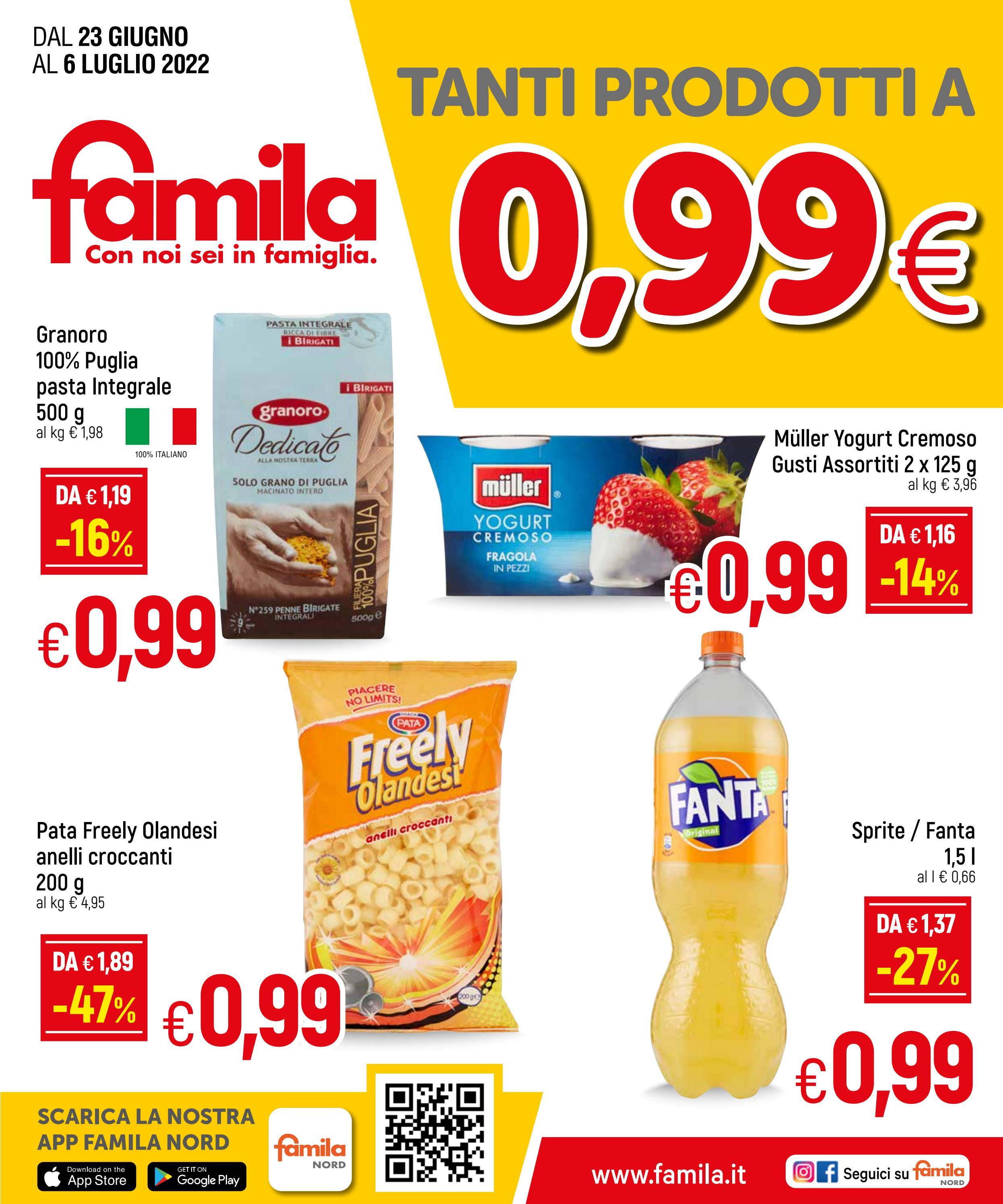 FAMILA TANTI PRODOTTI A 0,99 FA_00 by Interlaced srl - Issuu