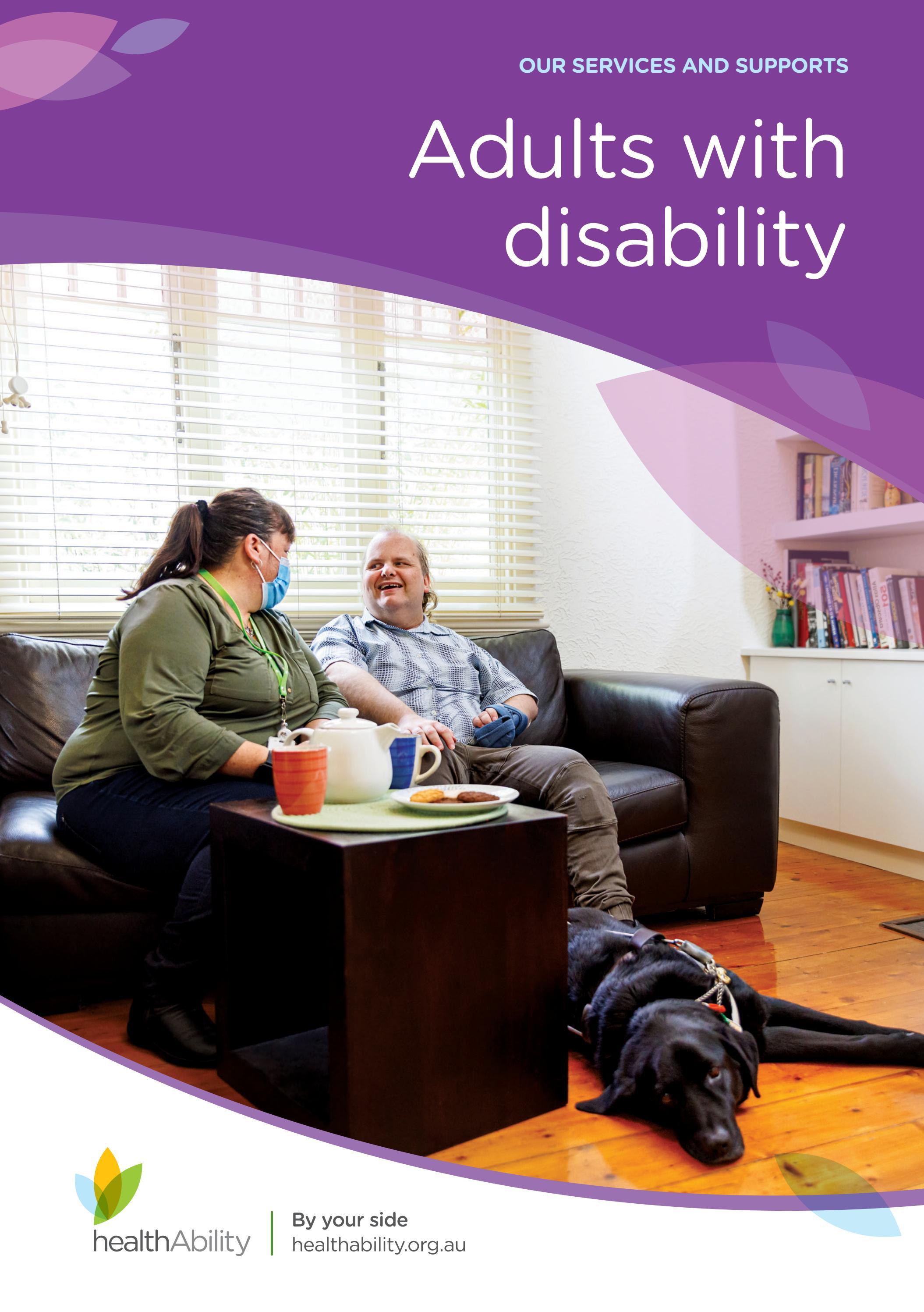 healthAbility Adults with disability brochure by intentcreative - Issuu