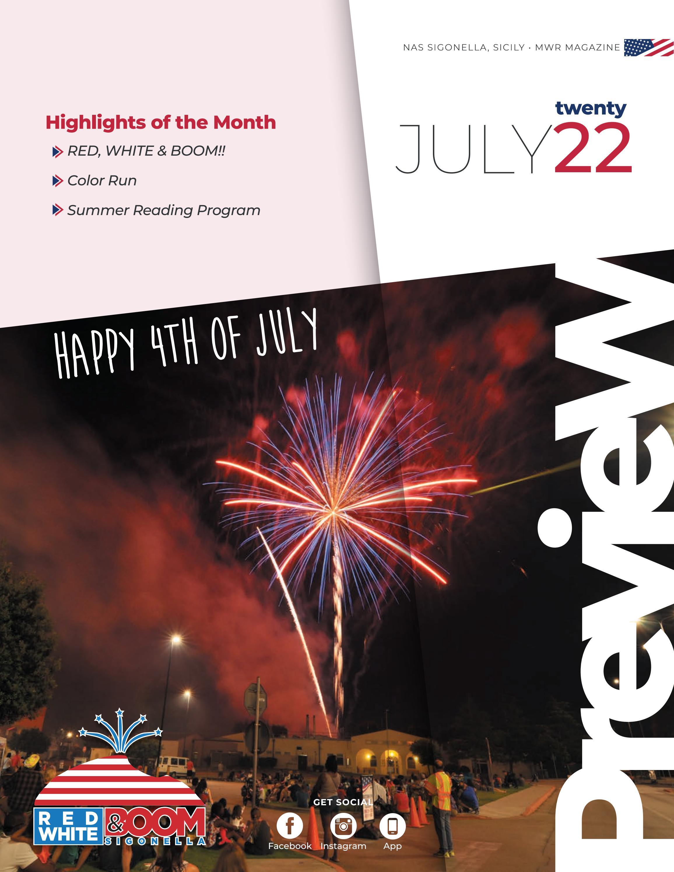 July Preview 2022 by MWR Sigonella - Issuu