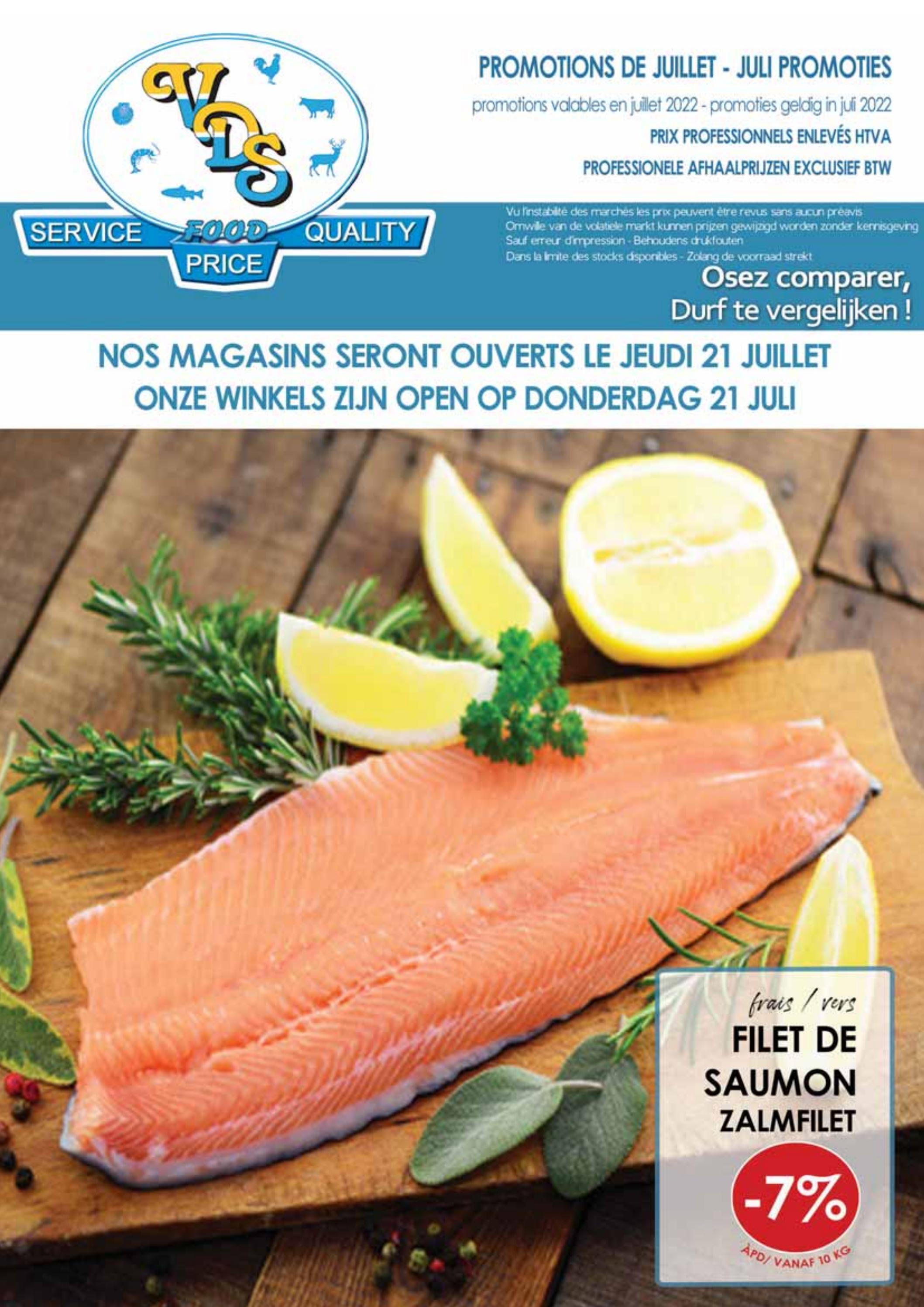 Folder Juillet 2022 by VDS Food - Issuu