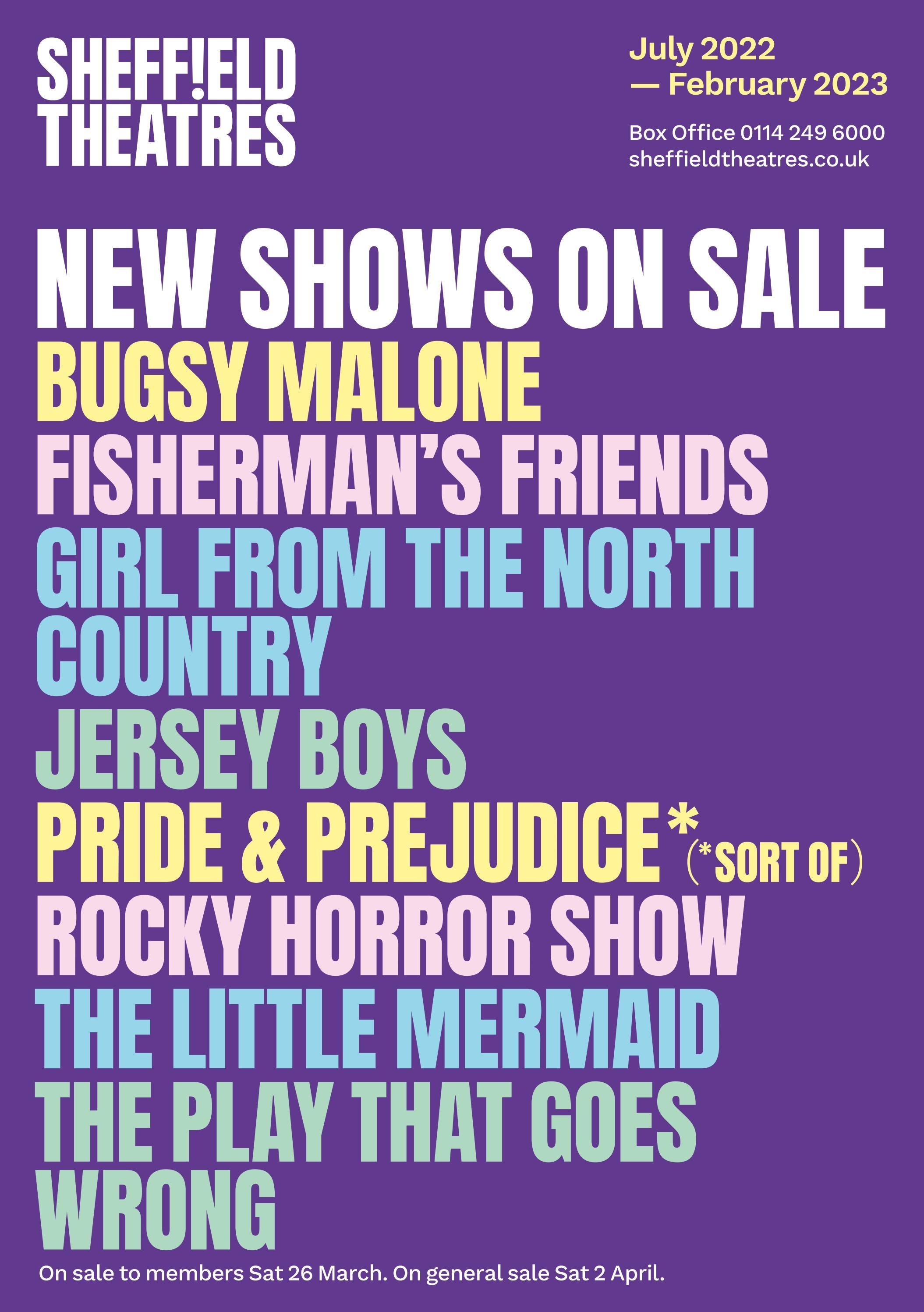 Sheffield Theatres July 22 - February 23 by Sheffield Theatres - Issuu