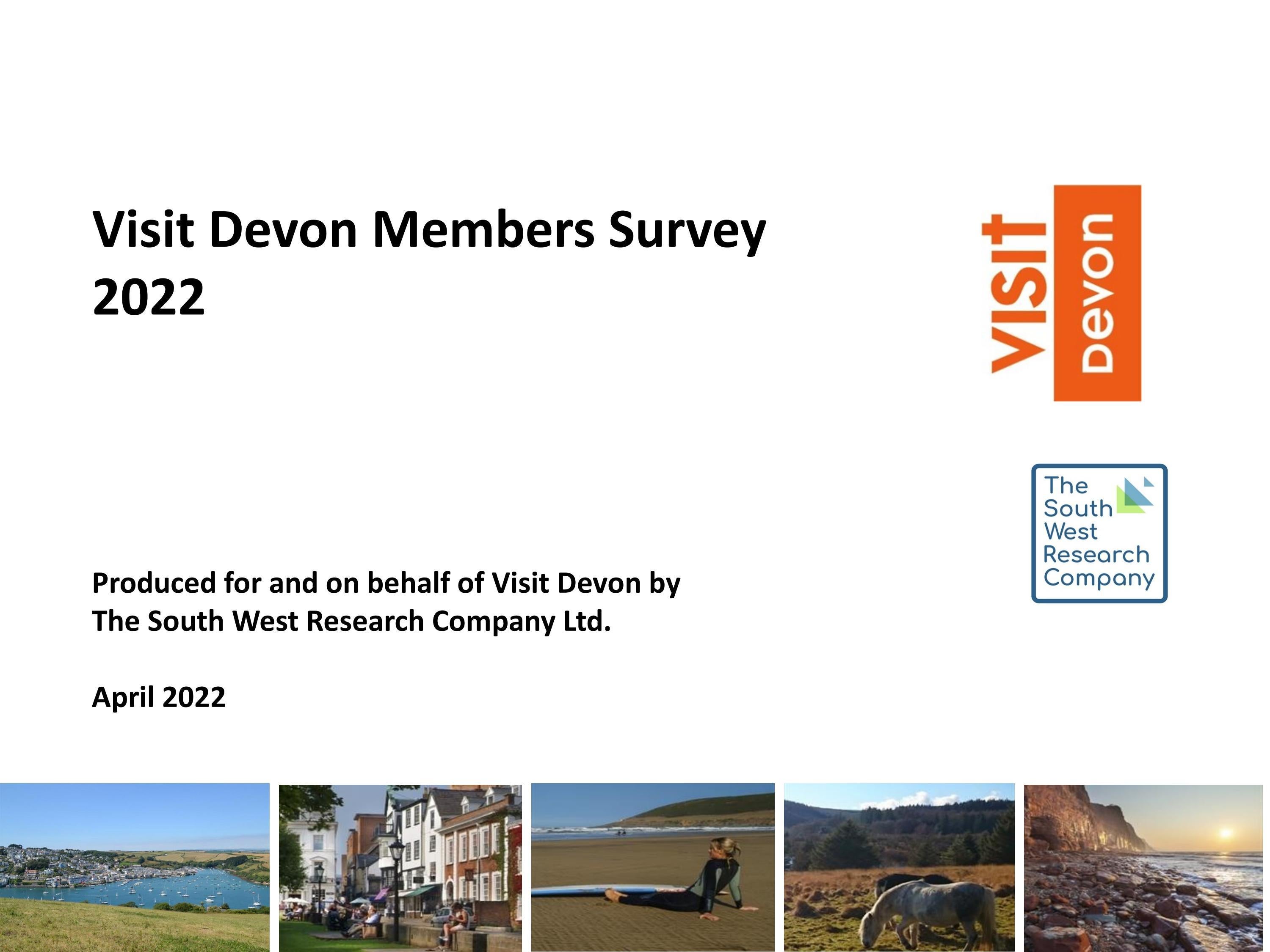 Visit Devon Members Survey 2022 by Tina Veater - Issuu