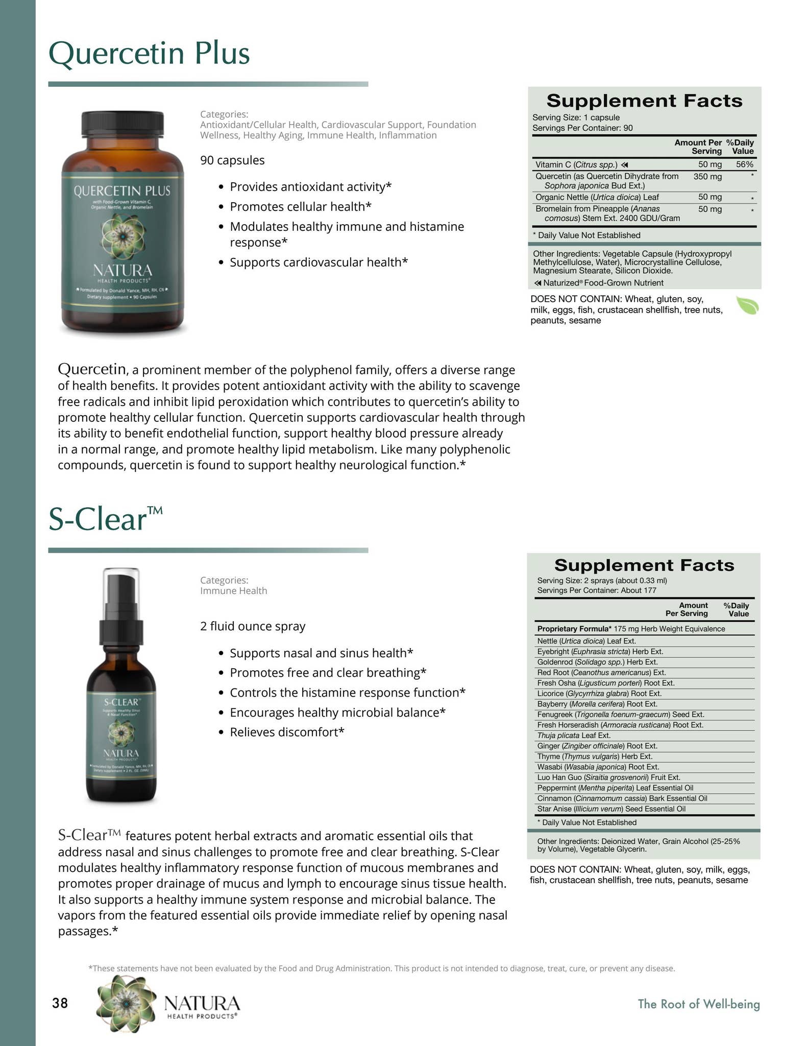 Natura Health Products Practitioner Product Guide 2022 by Natura Health ...