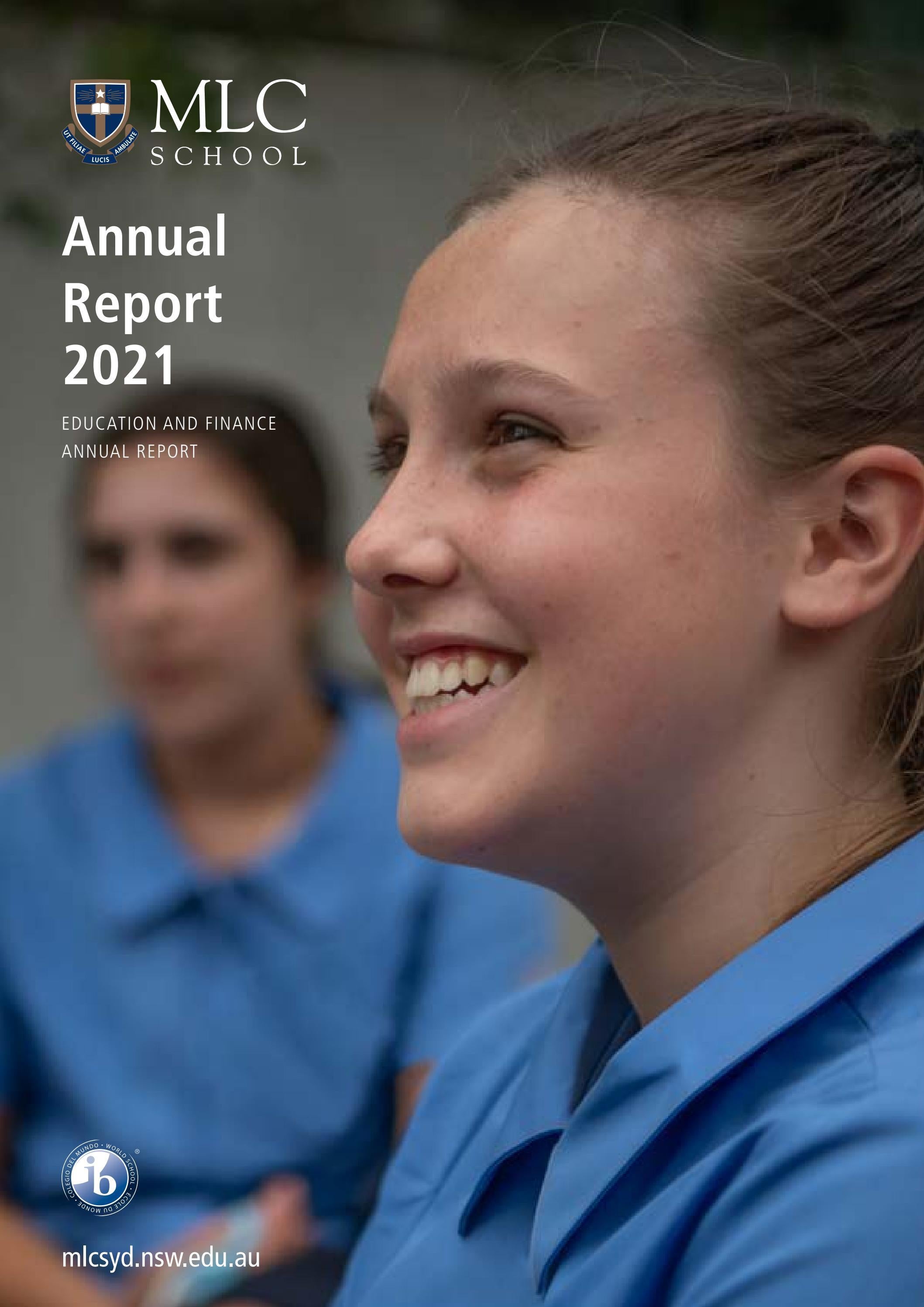 2021 MLC School Annual Report by MLC School - Issuu
