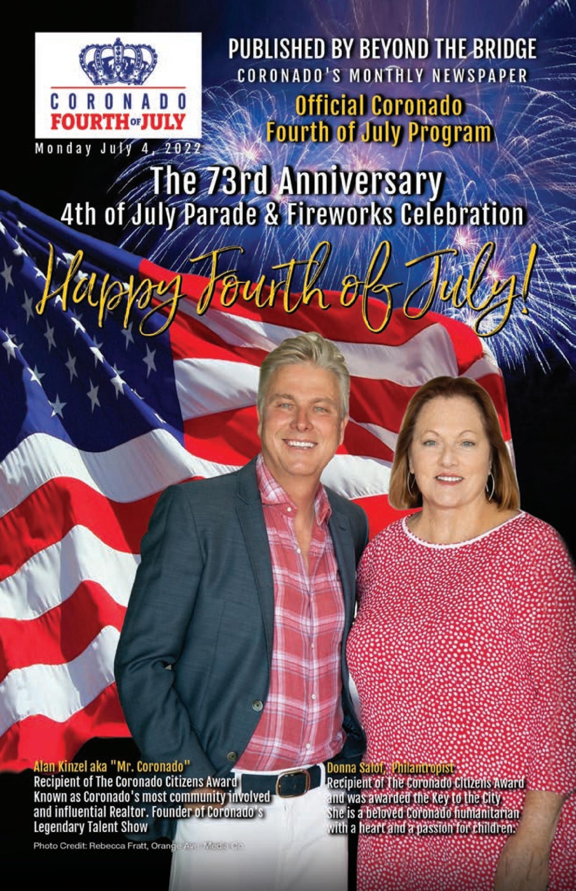 Coronado Fourth of July Program 2022 by Local Umbrella Media - Issuu