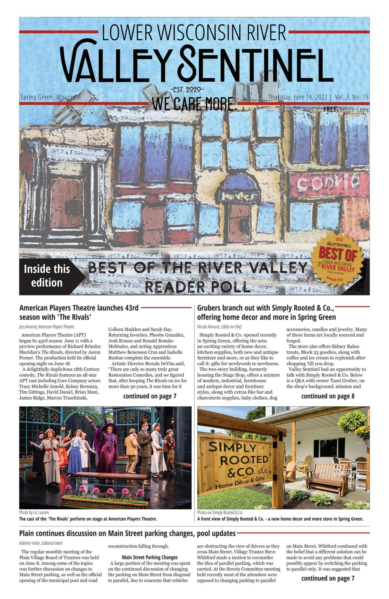 Valley Sentinel - 06-16-2022 by Valley Sentinel - Issuu