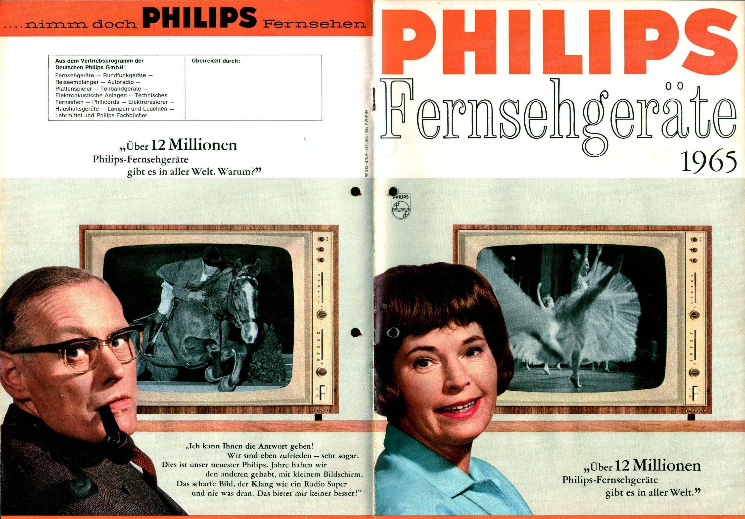Philips 1965 Fernsehger te-Programm by Alex Chernyak - Issuu