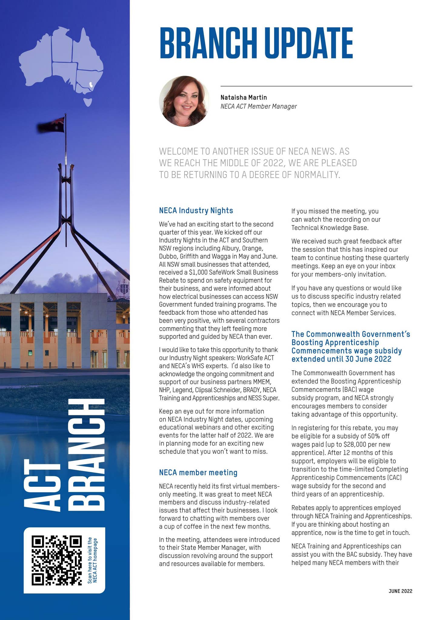 NECA News June 2022 by NECA_AUSTRALIA - Issuu